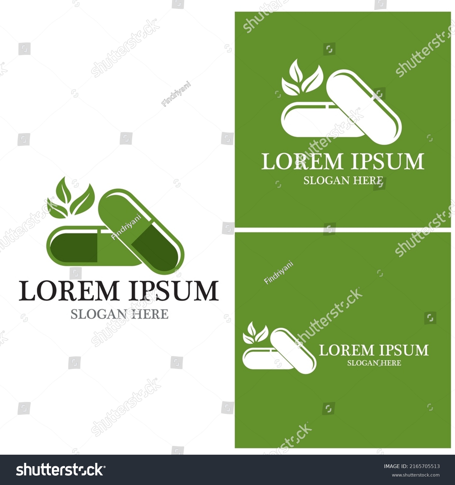 Pharmacy Logo Vector Template Illustration Stock Vector (Royalty Free ...