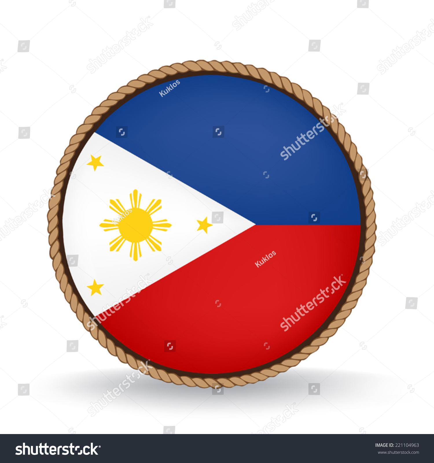 Philippines Seal Stock Vector (Royalty Free) 221104963 | Shutterstock