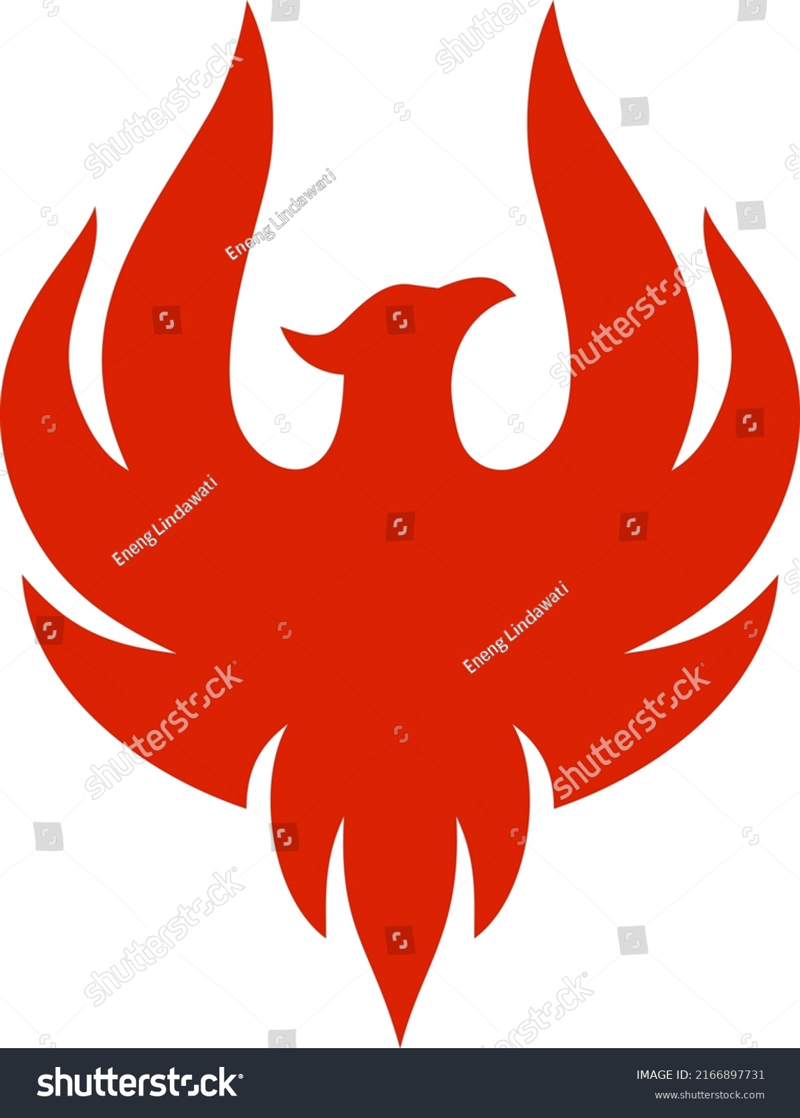 Phoenix Fire Luxurious Abstract Design Stock Vector (Royalty Free ...