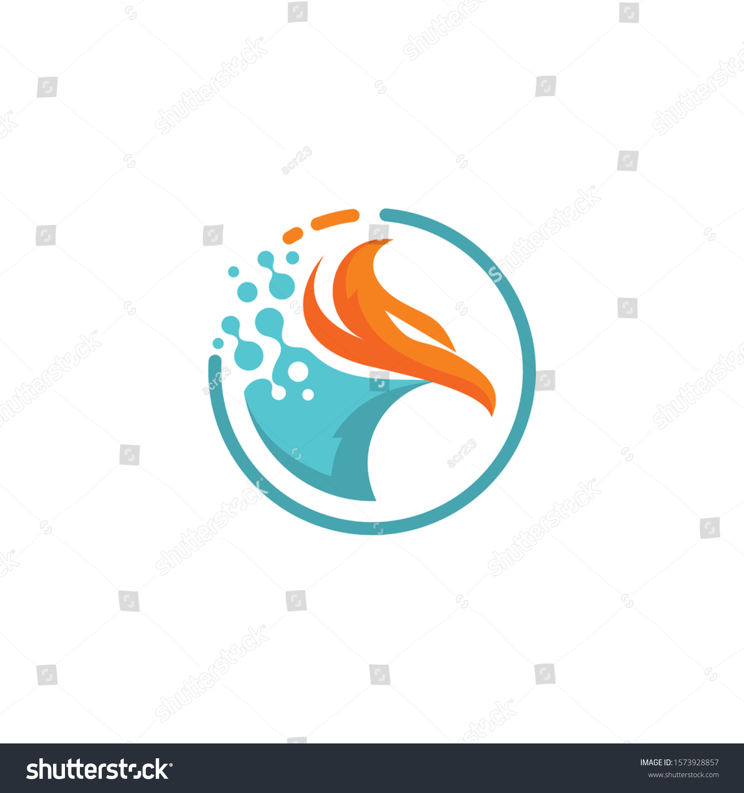 Phoenix Head Logo Technology Icon Vector Stock Vector (Royalty Free ...