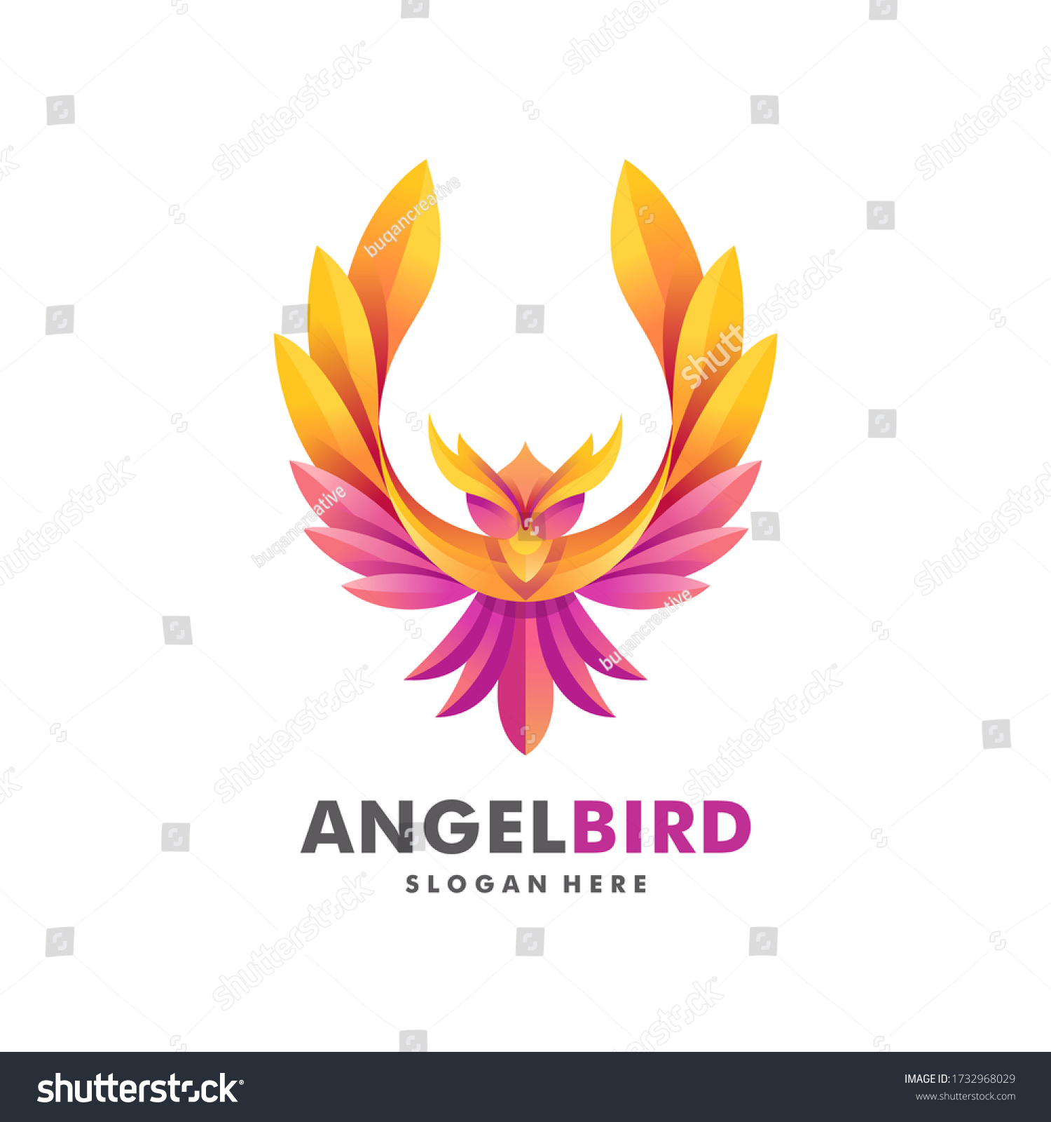Phoenix Logo Designs Illustration Vector Template Stock Vector (Royalty ...