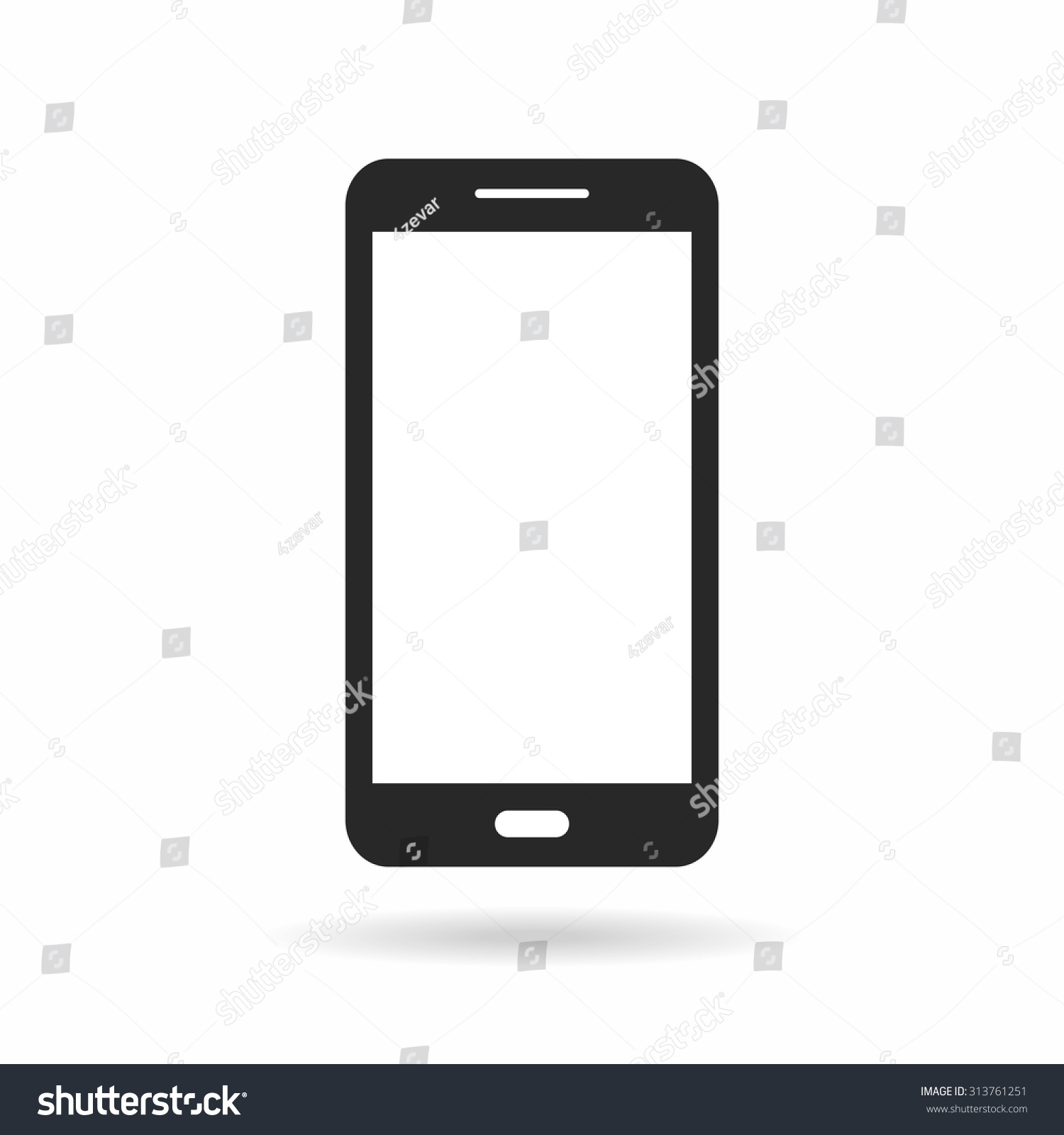 Phone Icon Stock Vector (Royalty Free) 313761251 | Shutterstock
