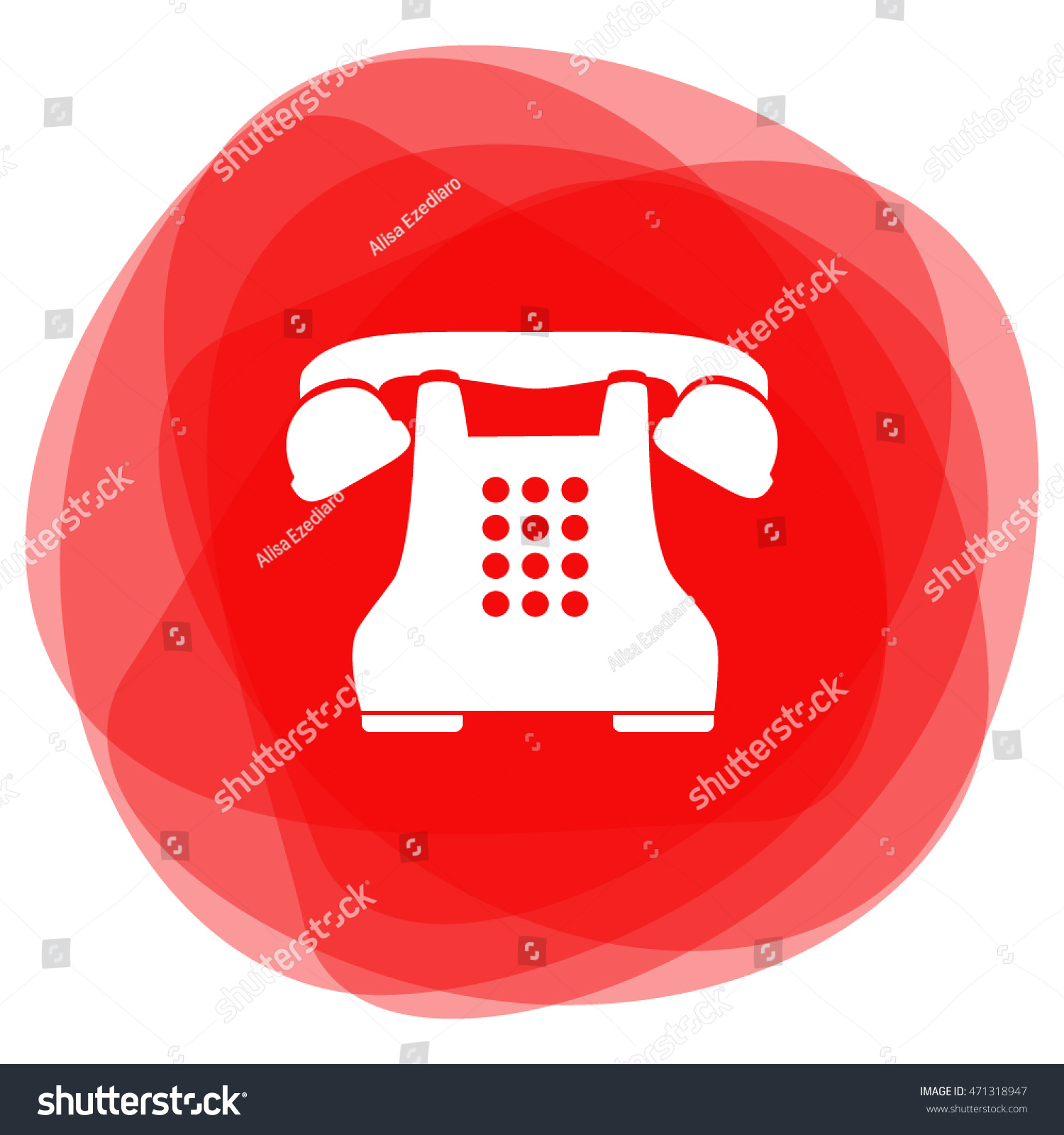 Phone Icon Stock Vector (Royalty Free) 471318947 | Shutterstock