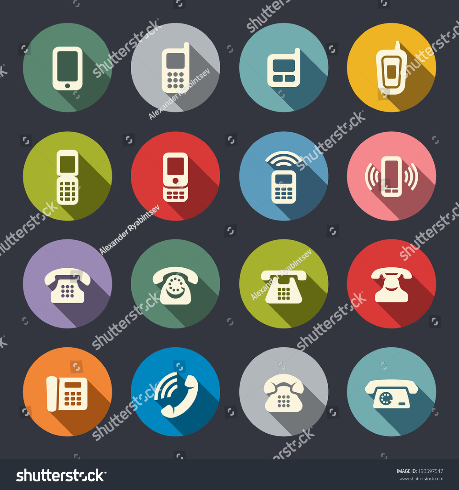 296,464 Phone icon colour Images, Stock Photos & Vectors | Shutterstock
