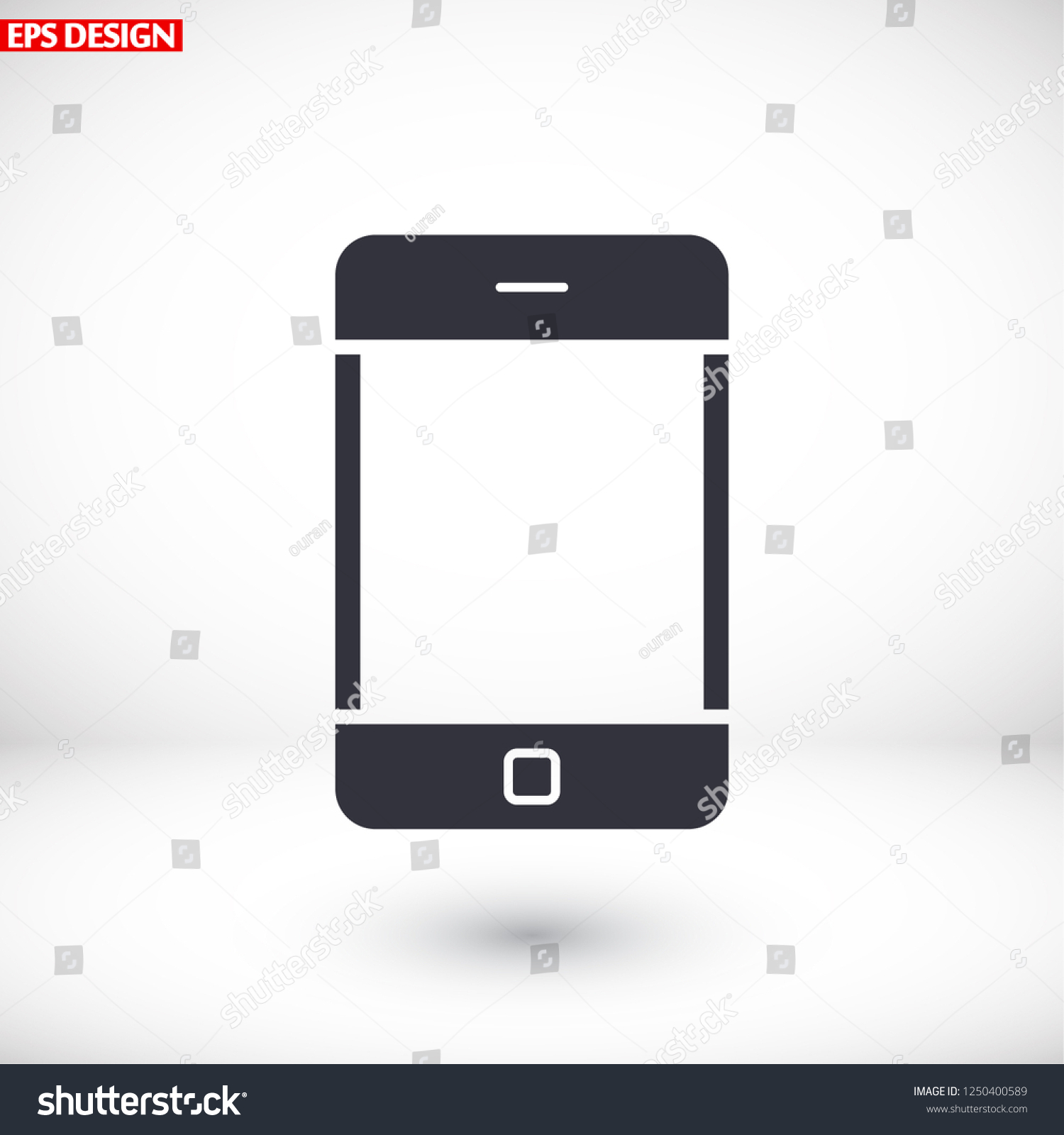Phone Icon Vector Eps 10 Stock Vector (Royalty Free) 1250400589