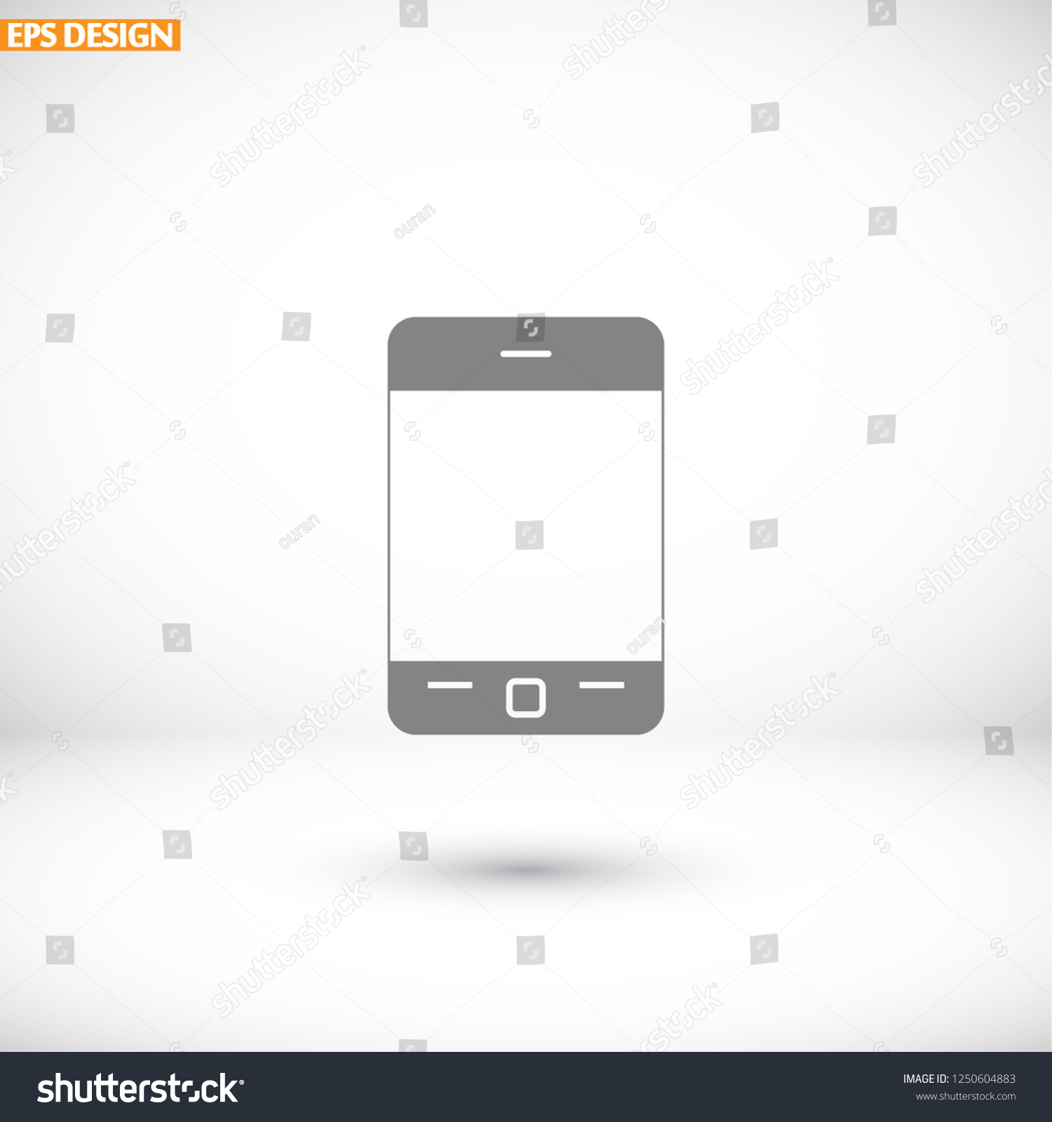 Phone Icon Vector Eps 10 Stock Vector (Royalty Free) 1250604883 ...