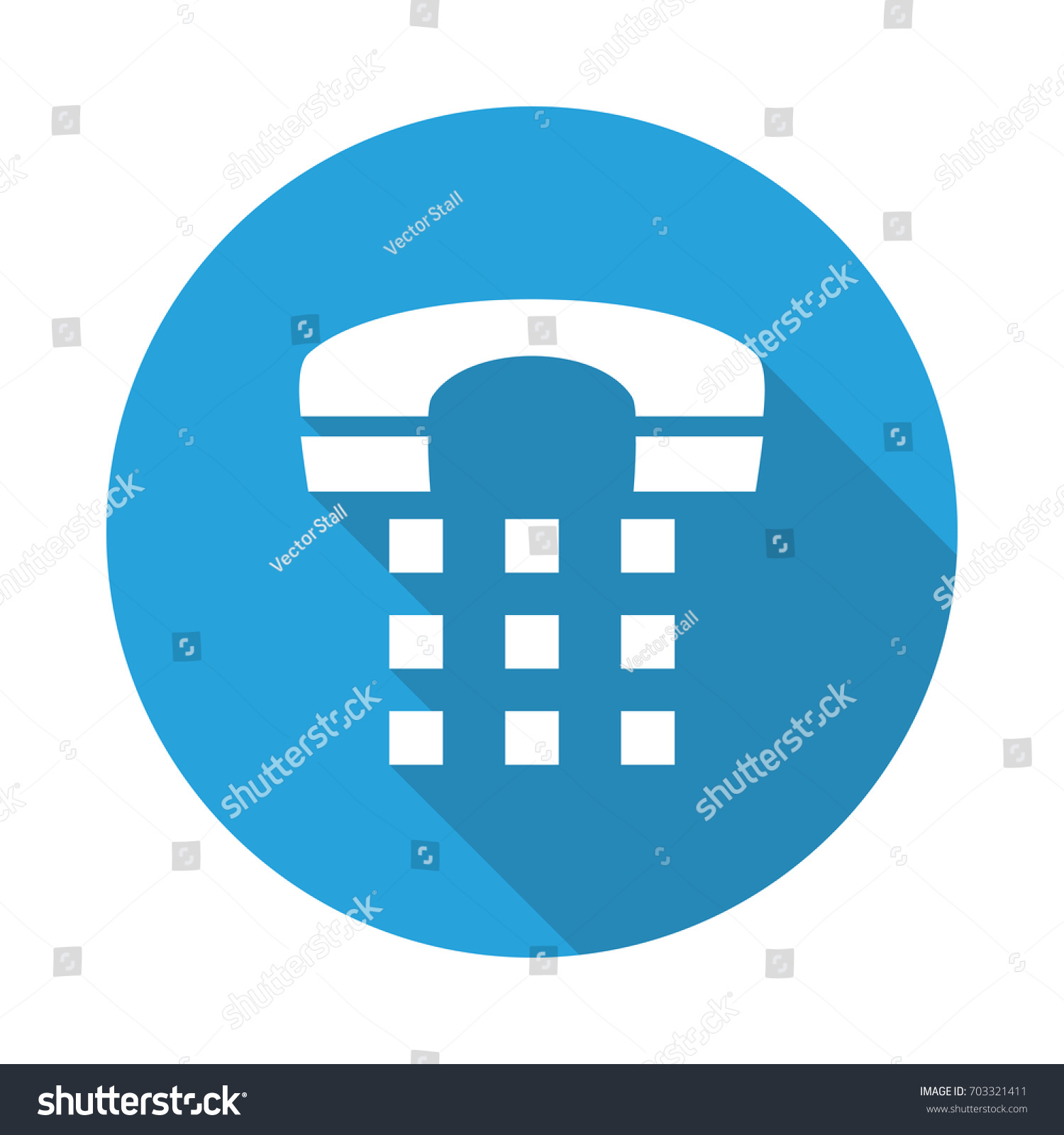 Phone Menu Icon Stock Vector (Royalty Free) 703321411 | Shutterstock