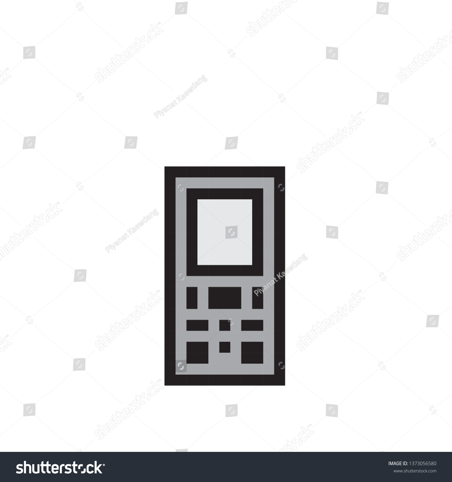Phone Pixel Art Stock Vector (Royalty Free) 1373056580 | Shutterstock