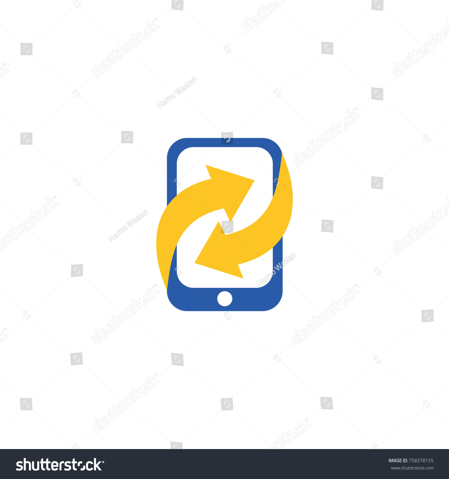 Phone Recovery Logo Vector Stok Vektör (Telifsiz) 758378155 | Shutterstock
