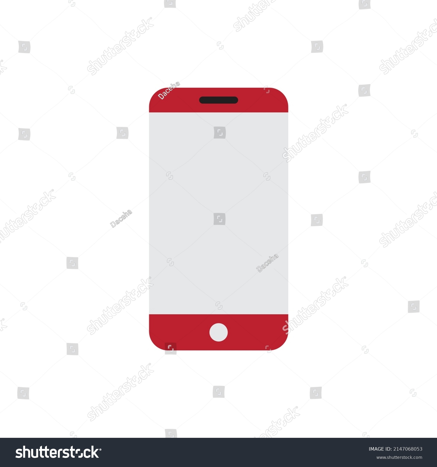Phone Vector Icon Website Cv Presentation Stock Vector (Royalty Free ...