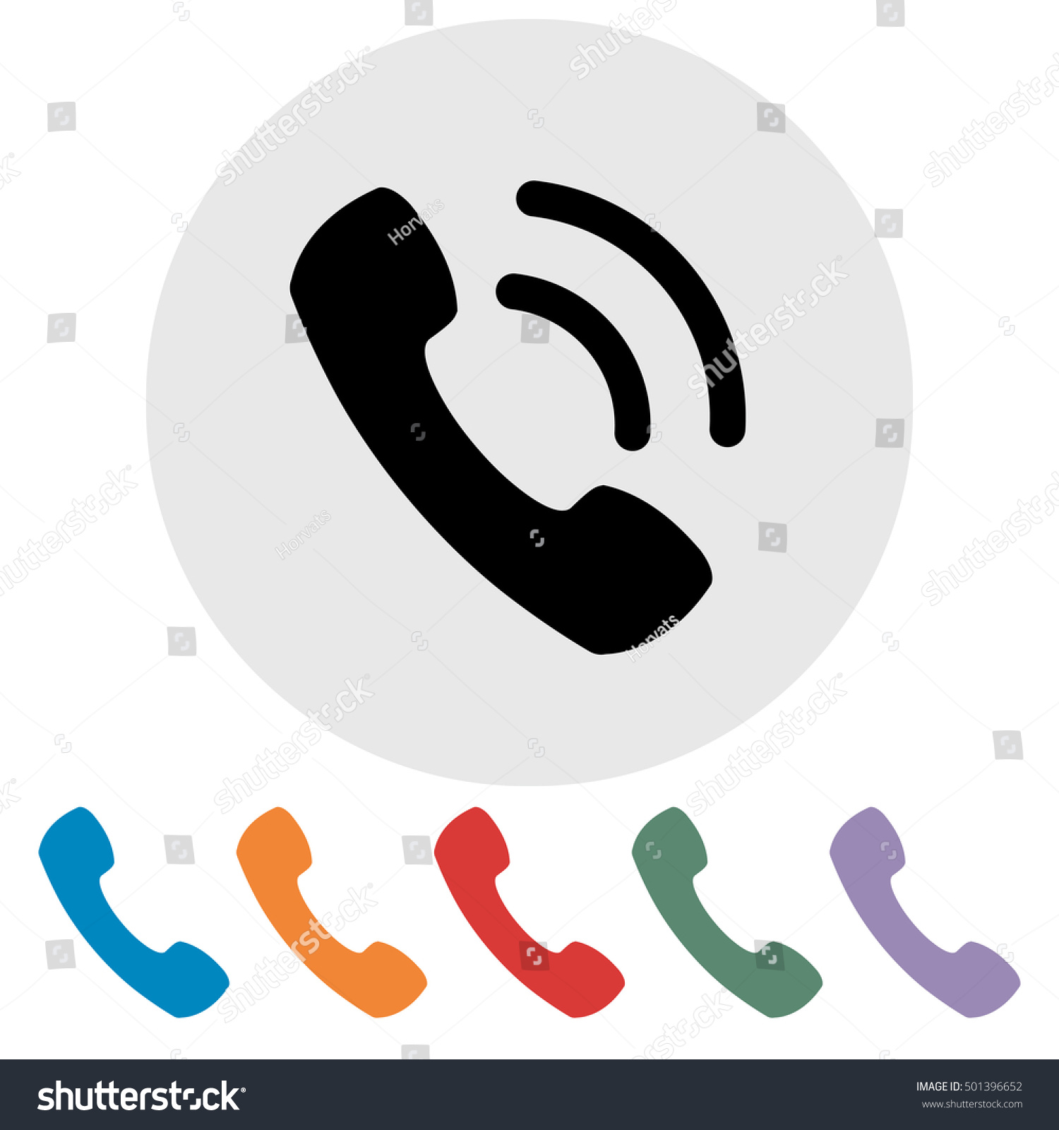 Phone Vector Illustration Stock Vector (Royalty Free) 501396652
