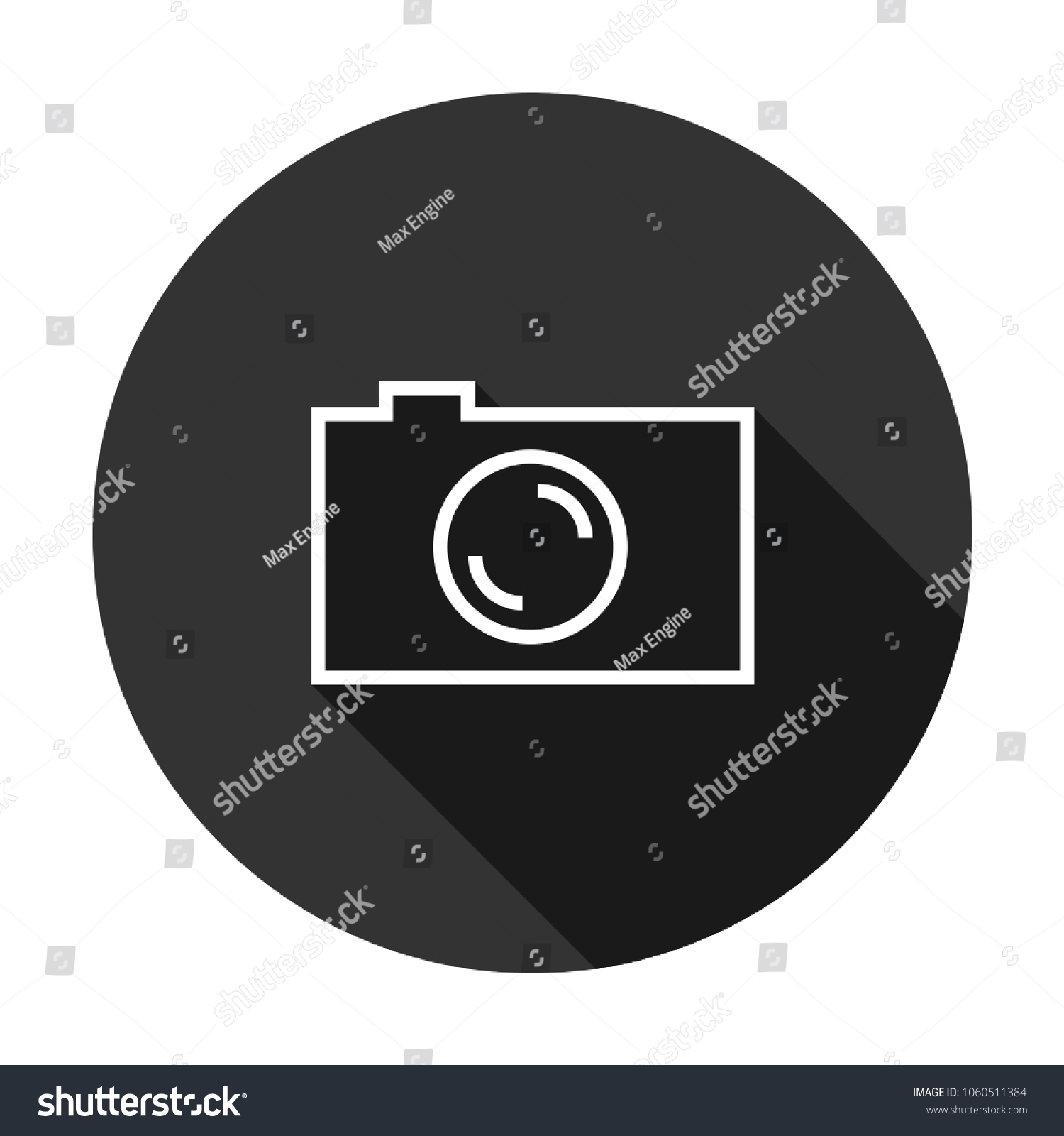 Photo Camera Vector Icon Mini Camera Stock Vector (Royalty Free ...