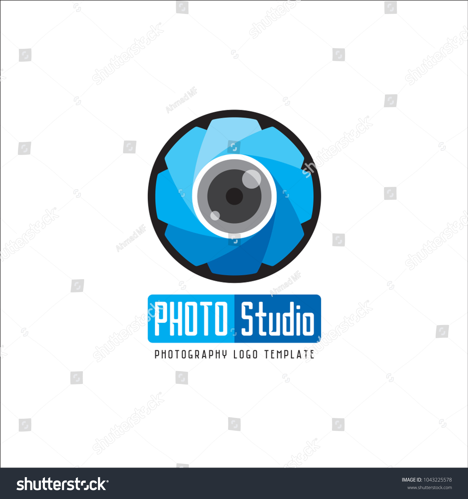 Photo Studio Logo Template Vector Stock Vector (Royalty Free ...
