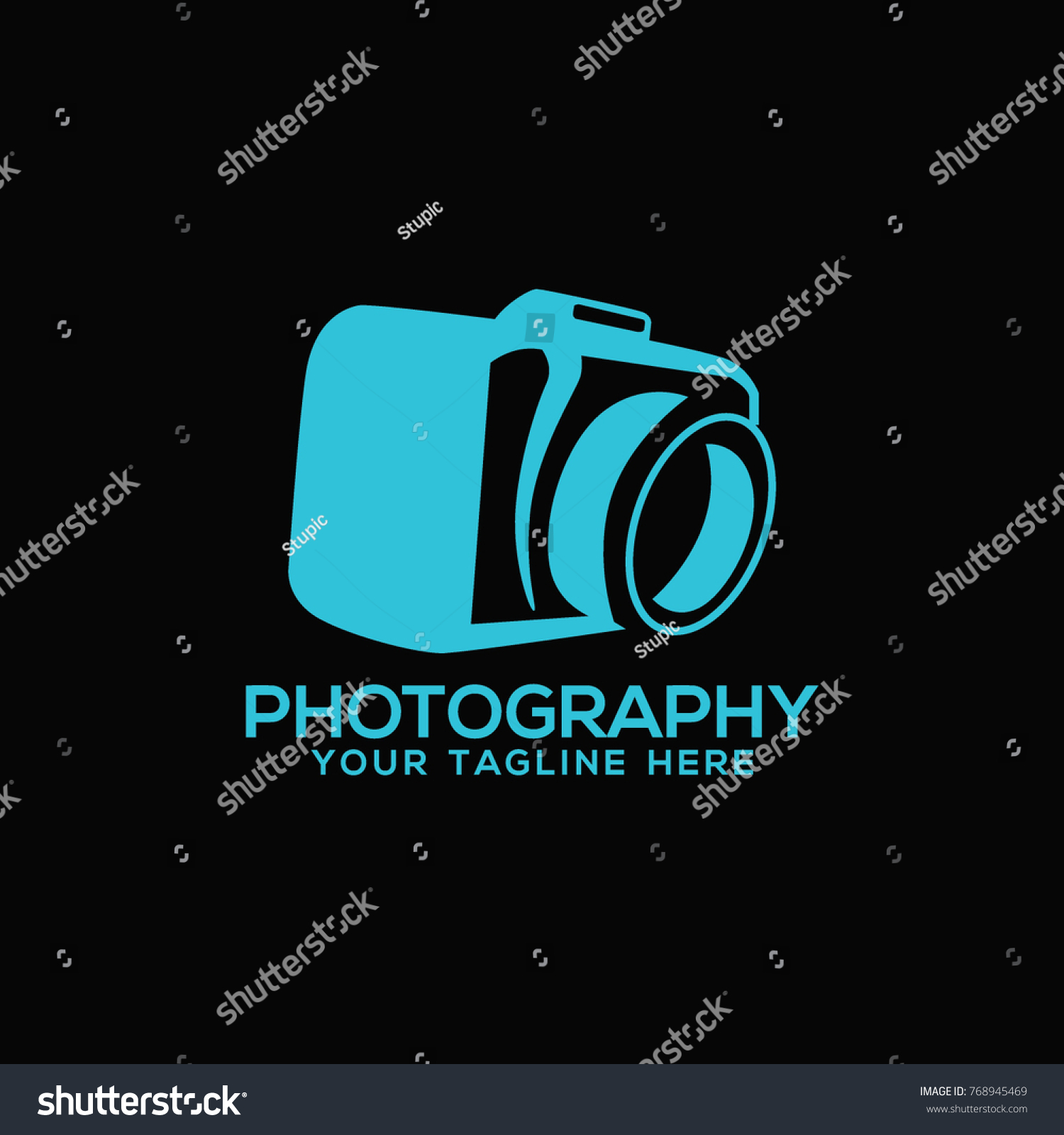 Photography Logo Vector Stock Vector (Royalty Free) 768945469