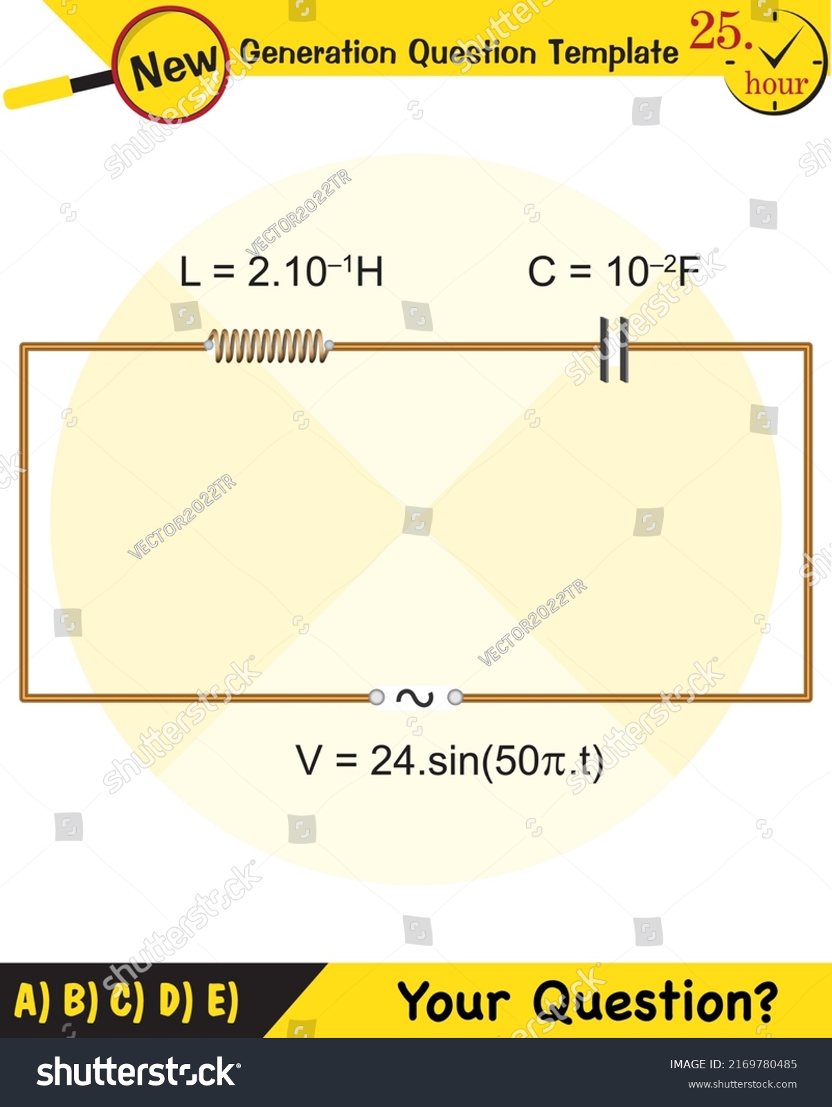 Physics Simple Electric Motor Alternating Current Stock Vector (Royalty ...
