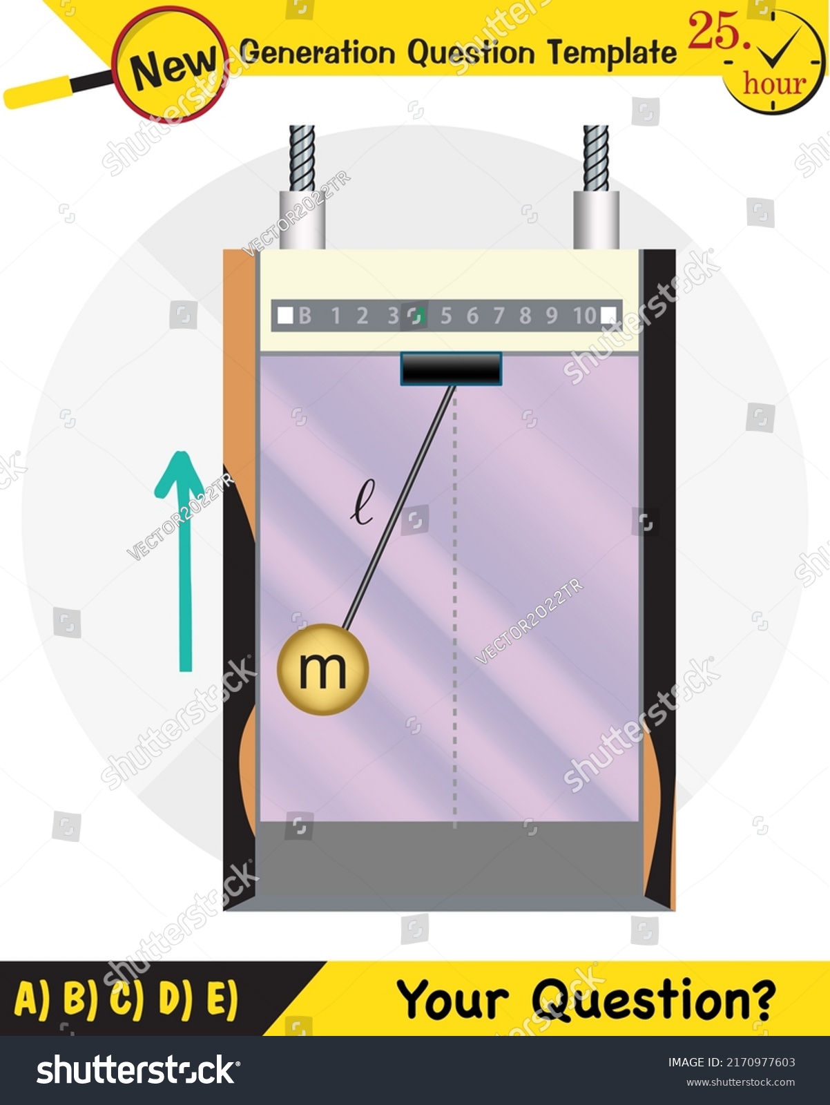 Physics Simple Harmonic Motion Next Generation Stock Vector (Royalty ...