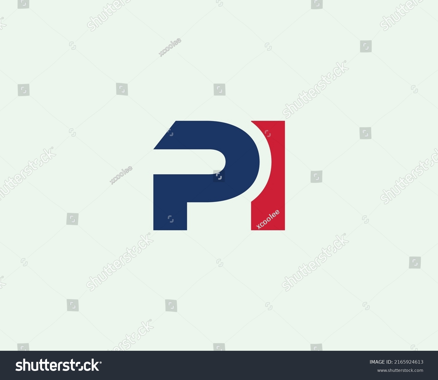 Pi Logo Design Vector Template Stock Vector (Royalty Free) 2165924613 ...