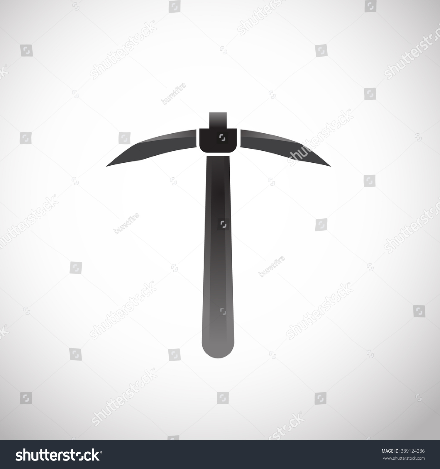Pick Axe Symbol Stock Vector (Royalty Free) 389124286 | Shutterstock