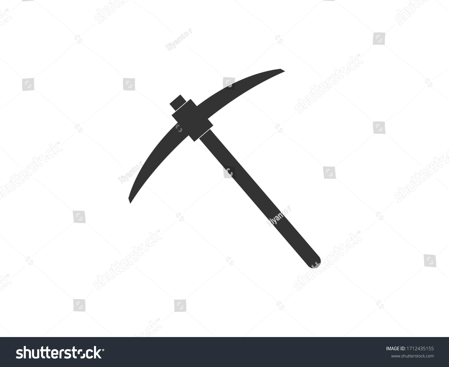 Pickaxe icon Images, Stock Photos & Vectors | Shutterstock