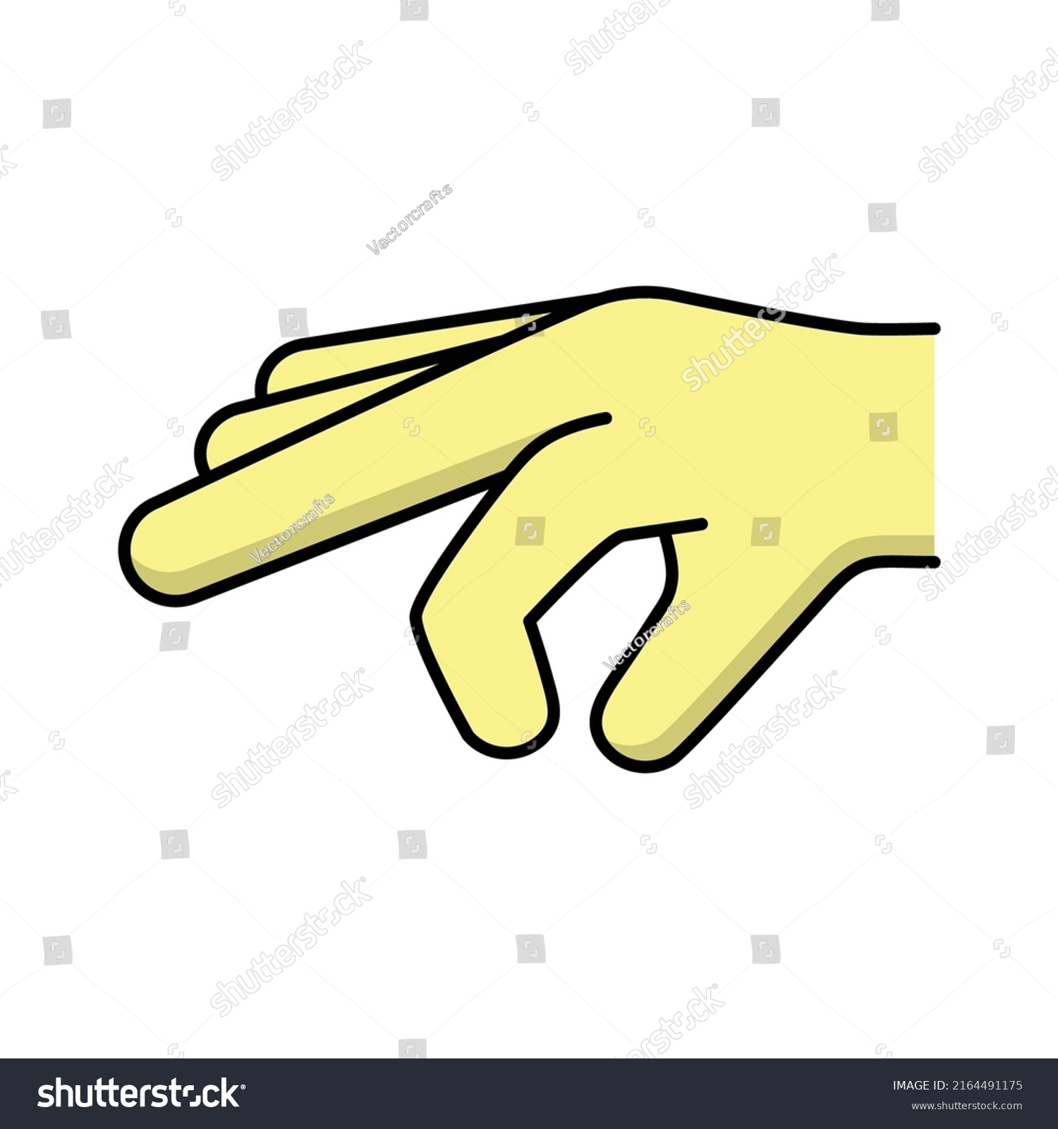 Picking Hand Icon Design Template Vector Stock Vector (Royalty Free ...