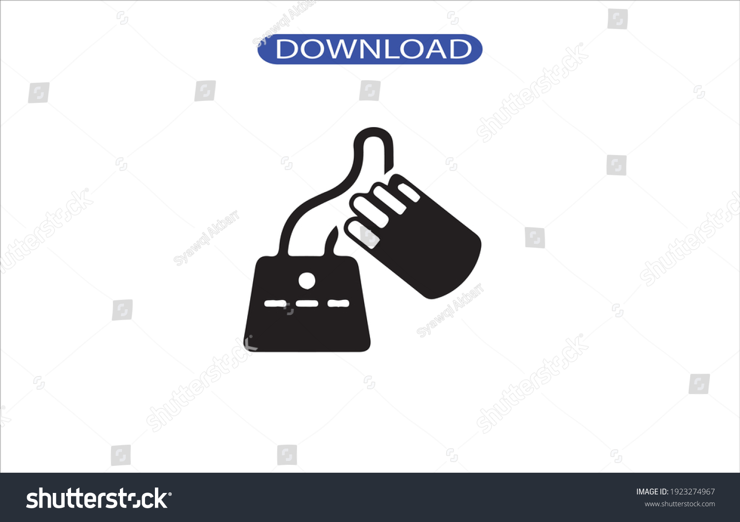 Pickpocket Icon Logo High Resolution Stock Vector (Royalty Free) 1923274967