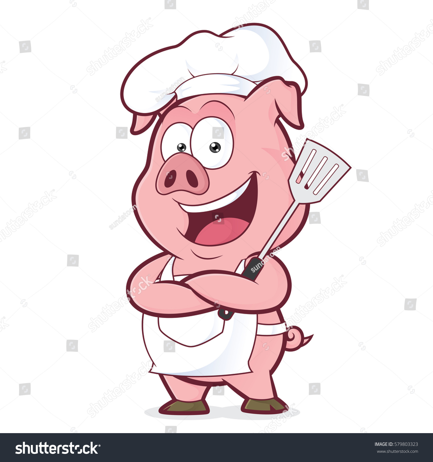 1,219 Pig chef cartoon Stock Vectors, Images & Vector Art | Shutterstock