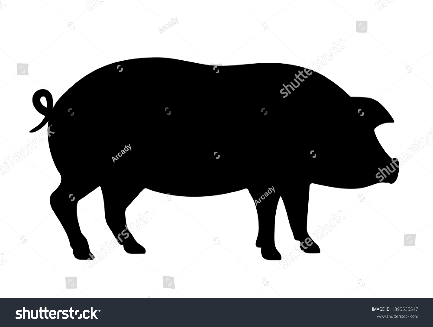 Pig shape : 24,645 images, photos et images vectorielles de stock ...