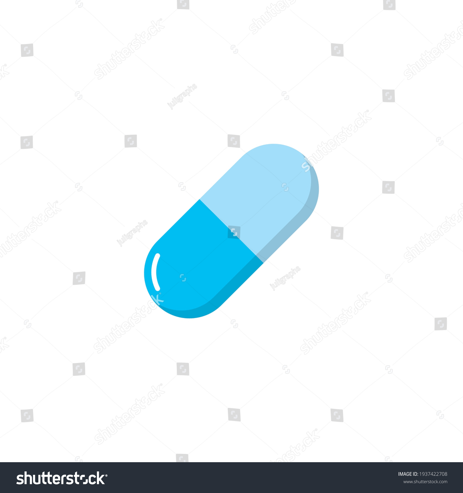 Pill Logo Vector Icon Illustration Design Stock Vector (Royalty Free ...
