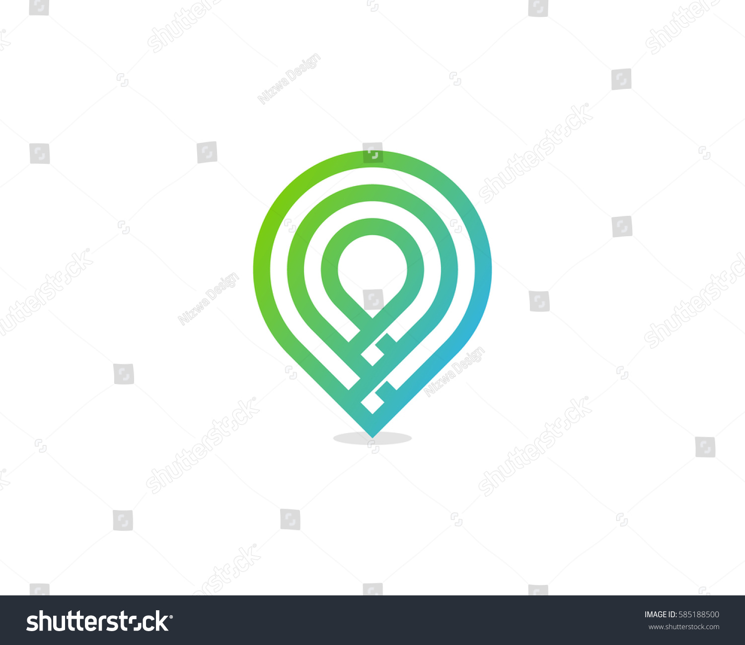 Pin Logo Design Element: Vector có sẵn (miễn phí bản quyền) 585188500