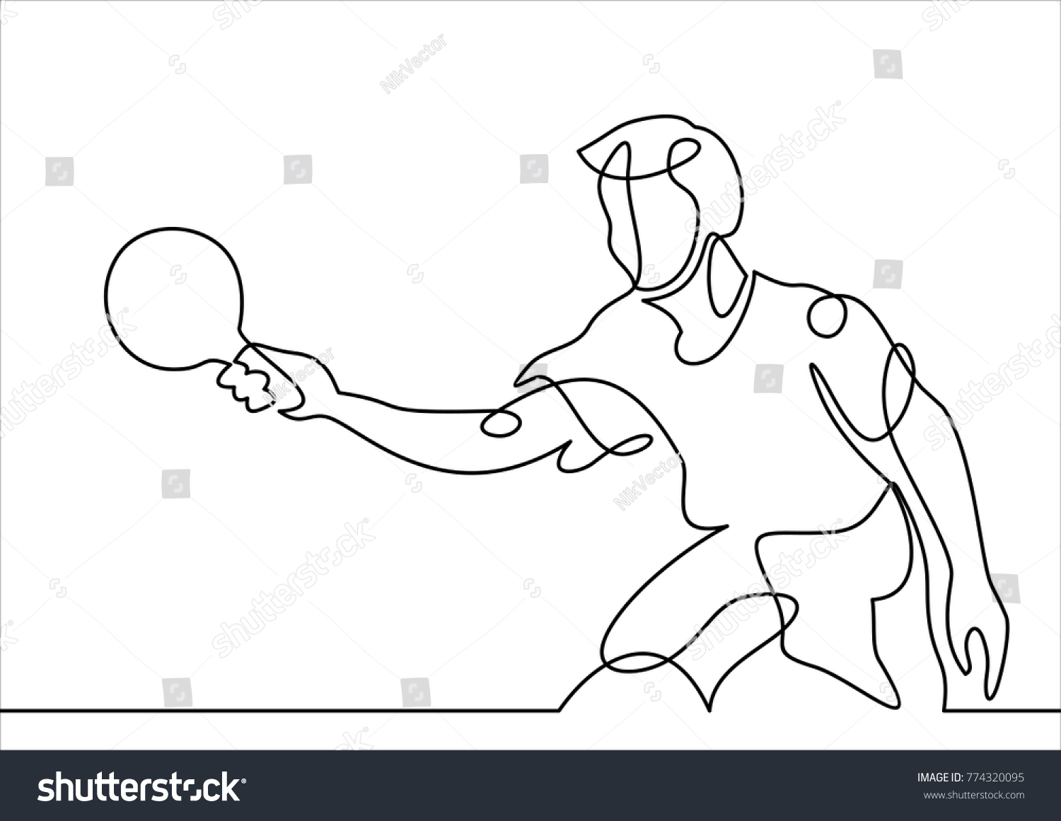 2,795 Ping pong outline Images, Stock Photos & Vectors | Shutterstock