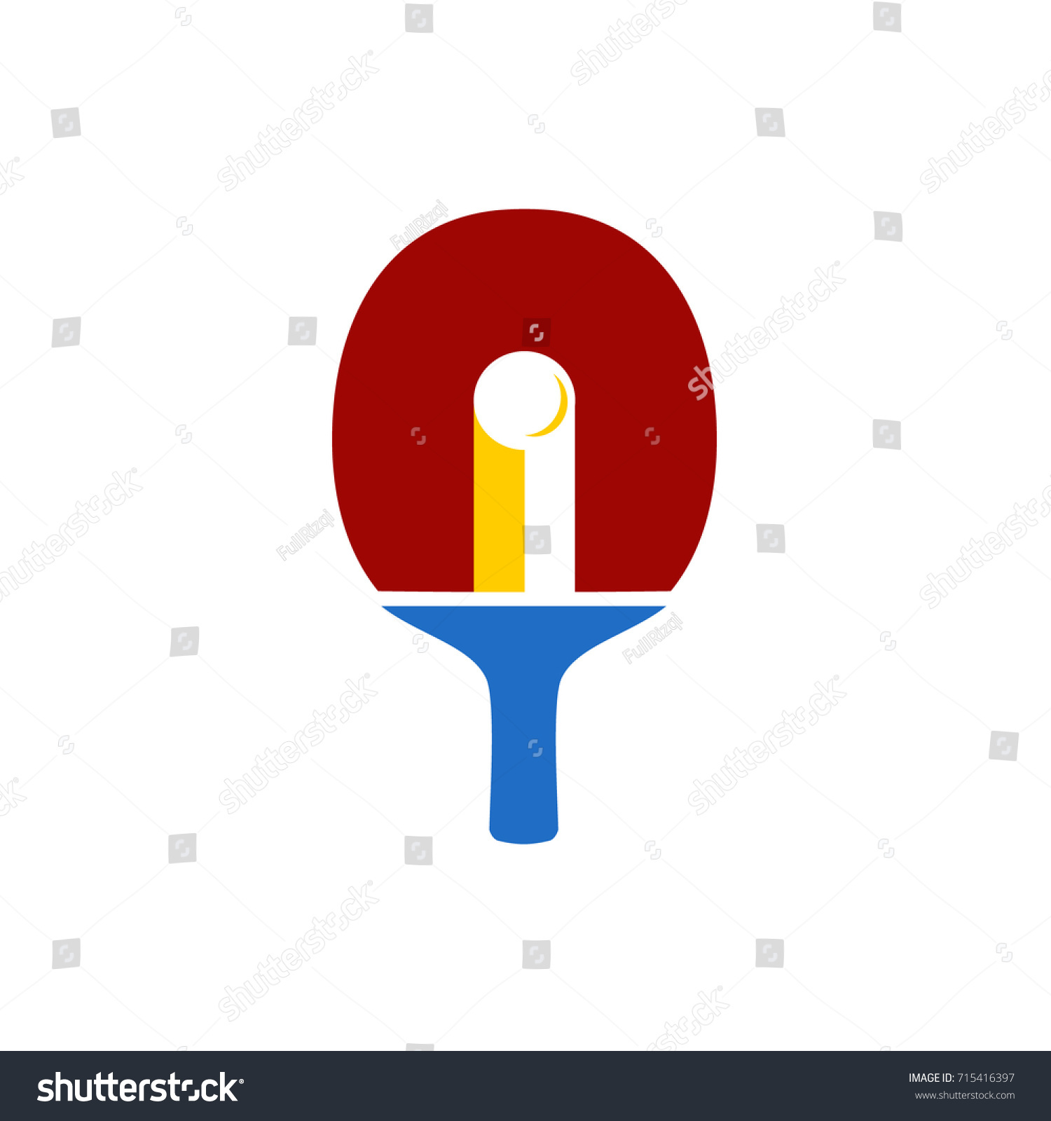Ping Pong Symbol Stock Vector (Royalty Free) 715416397 | Shutterstock