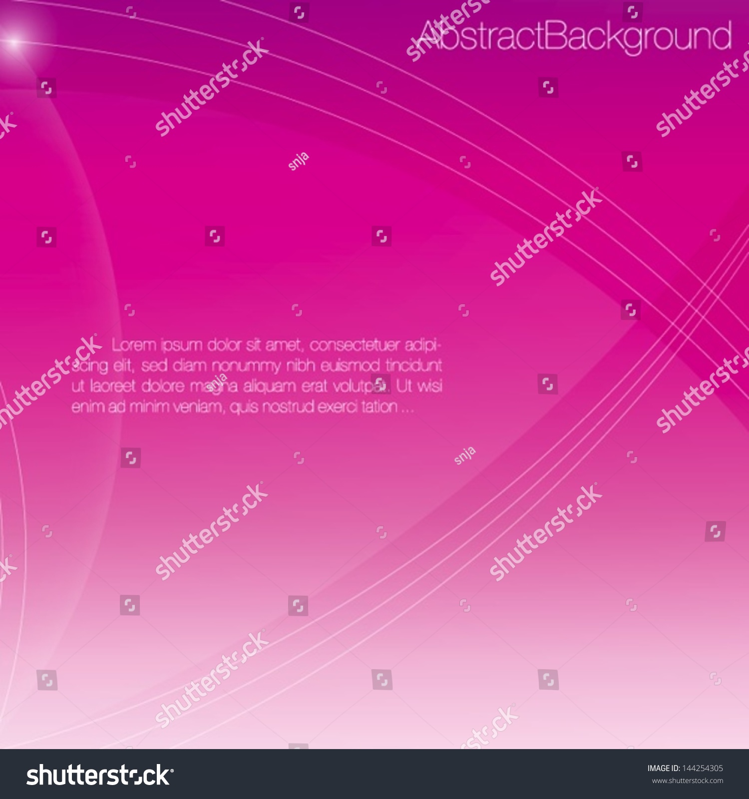 Pink Abstract Background Vector Eps10 Stock Vector (Royalty Free ...
