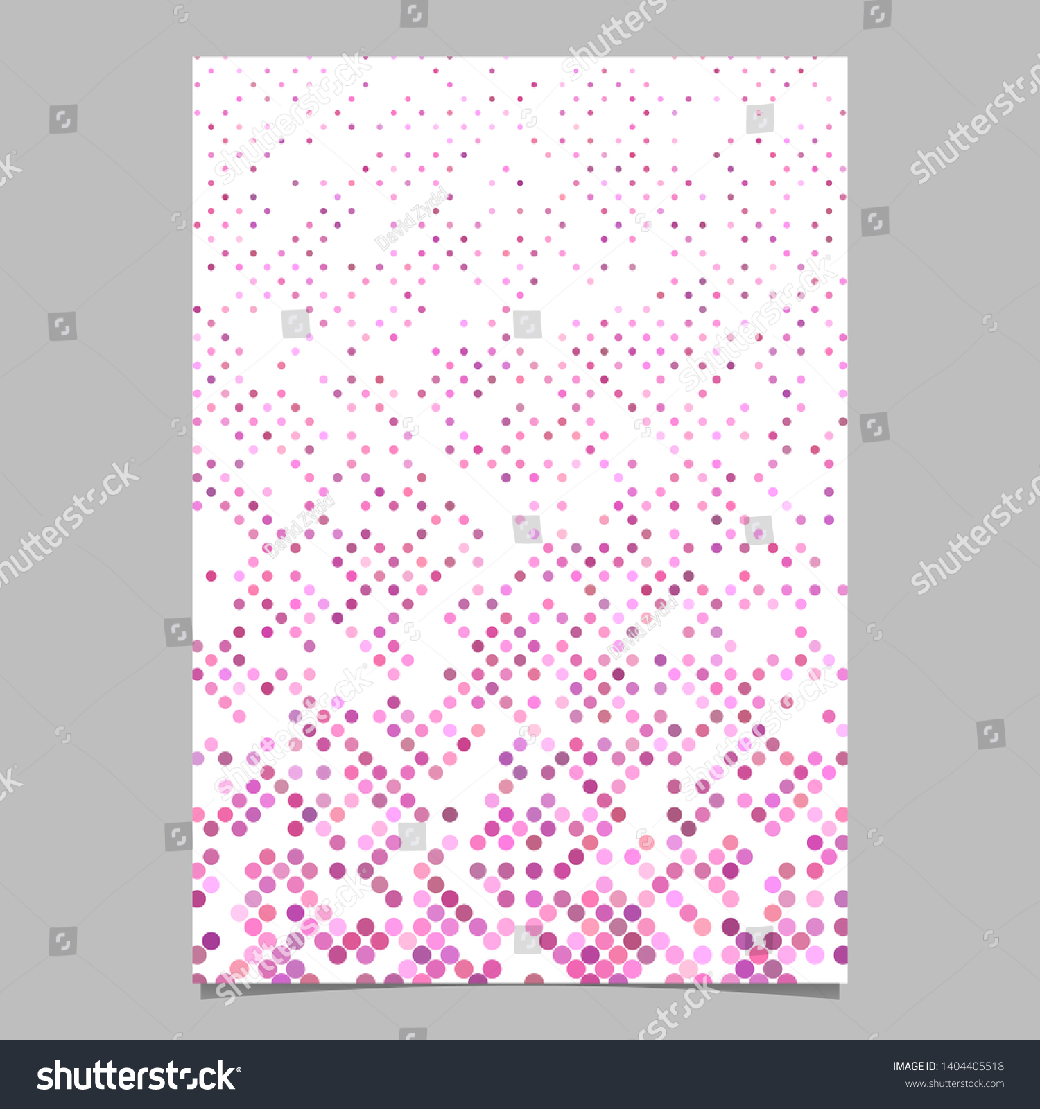Pink Abstract Dot Pattern Brochure Background Stock Vector (Royalty Free) 1404405518 | Shutterstock