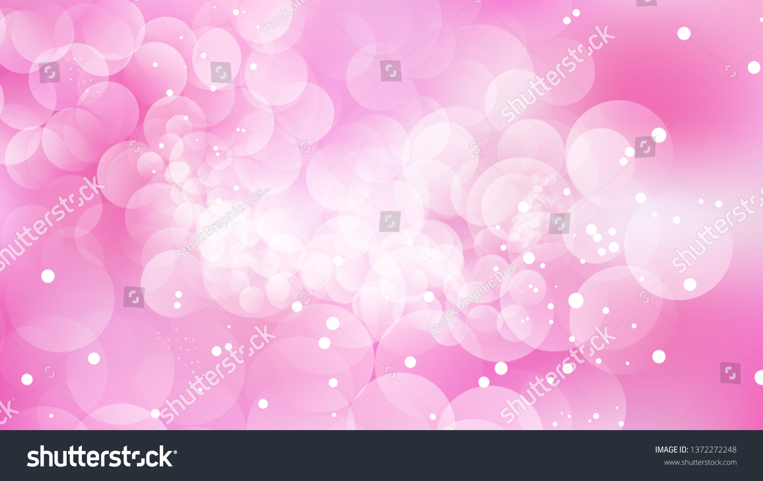 Pink White Lights Background Stock Vector (Royalty Free) 1372272248 ...