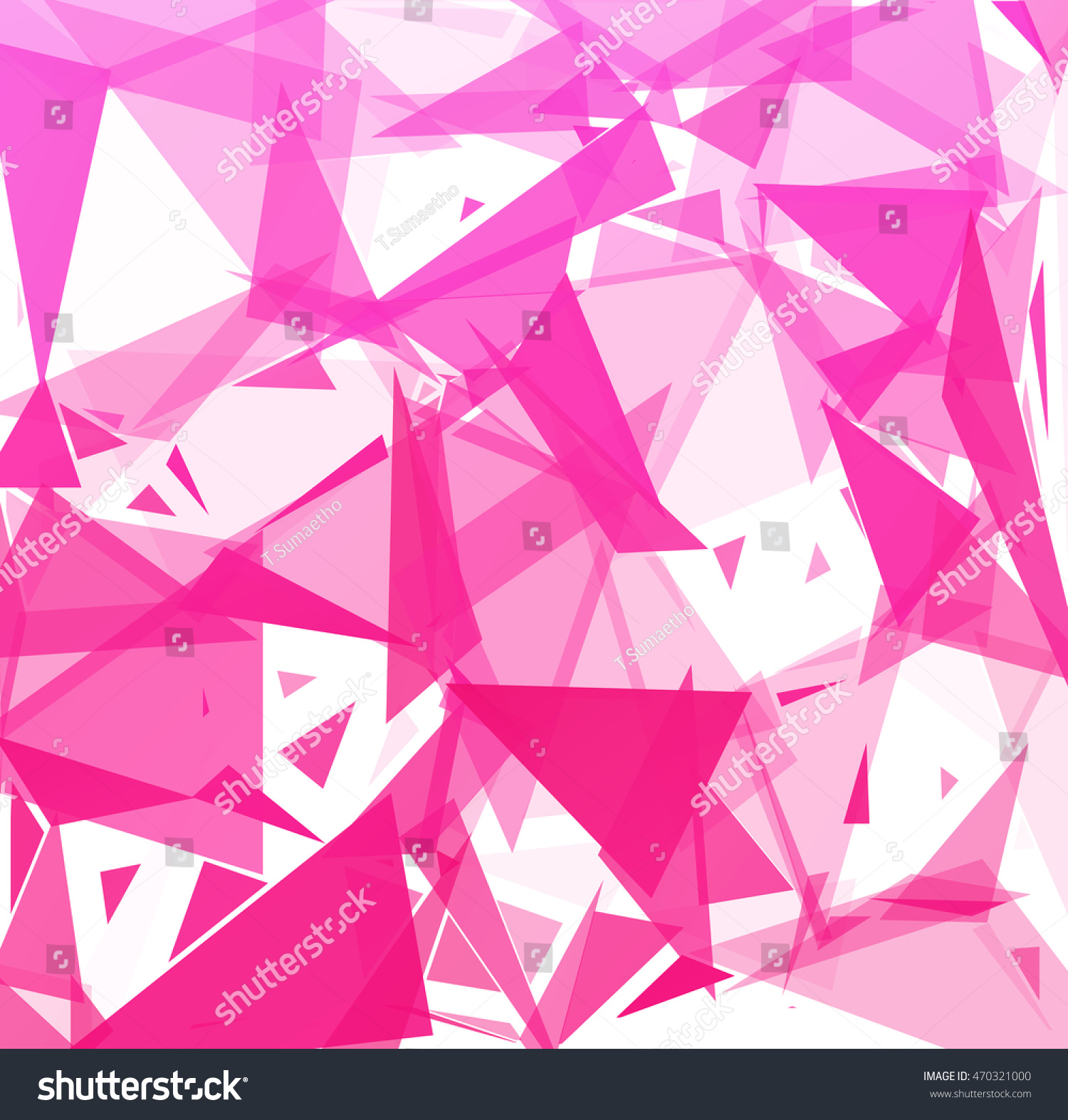 Pink Break Mosaic Background Creative Design Stock Vector (Royalty Free ...