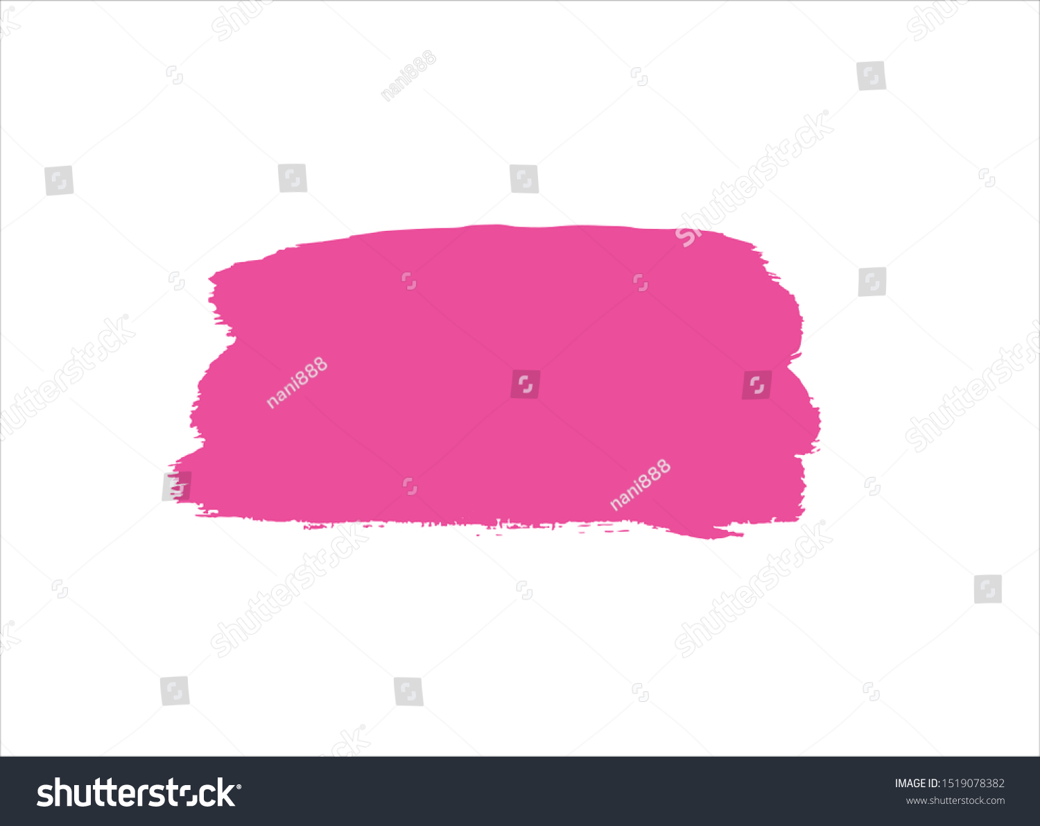 Pink Brush Stroke Paint Background Vector Stock Vector (Royalty Free ...