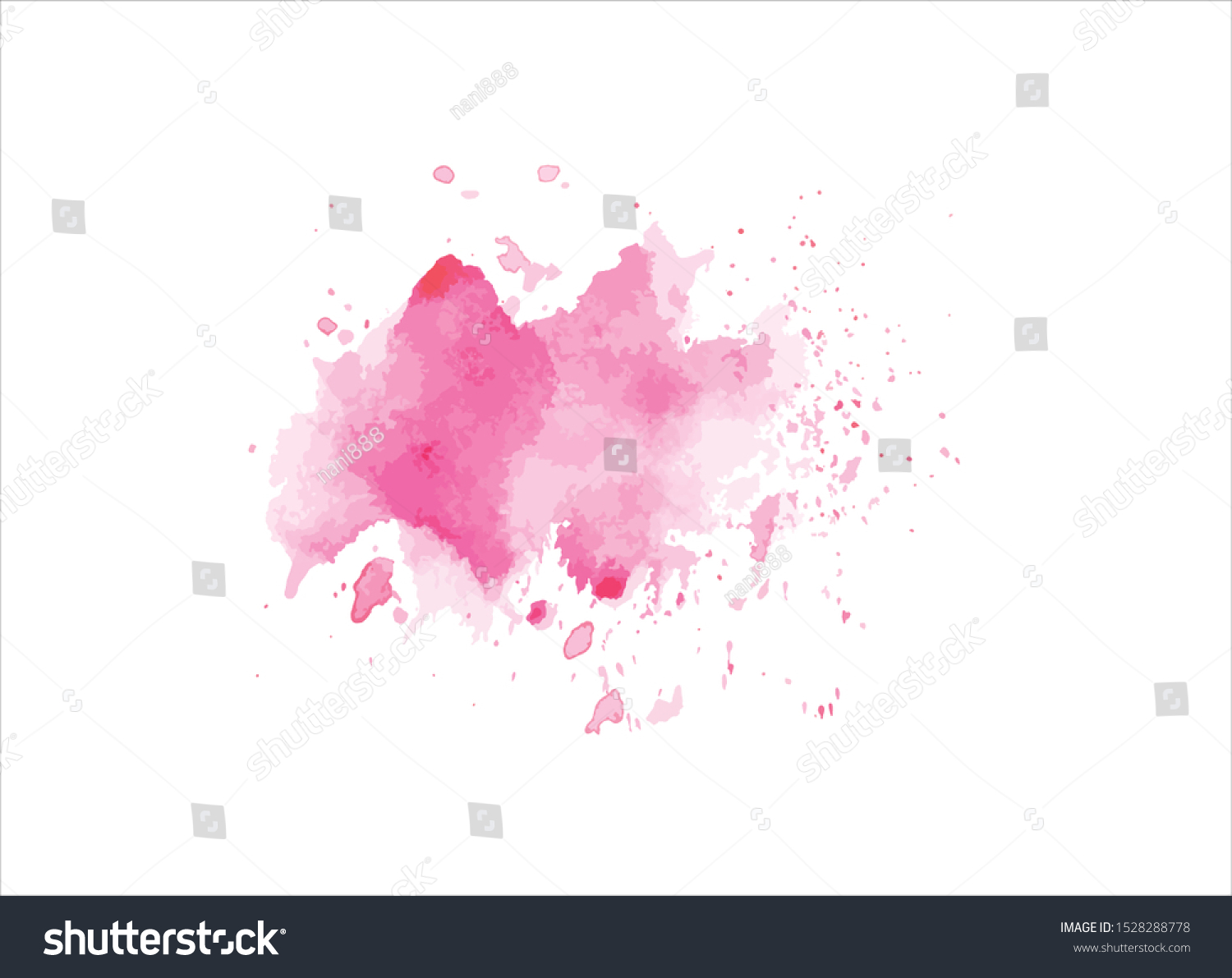 Pink Brush Stroke Paint Background Vector Stock Vector (Royalty Free ...