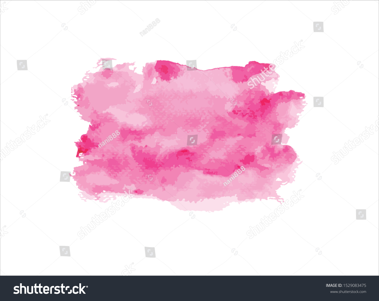 Pink Brush Stroke Paint Background Vector: เวกเตอร์สต็อก (ปลอดค่า ...