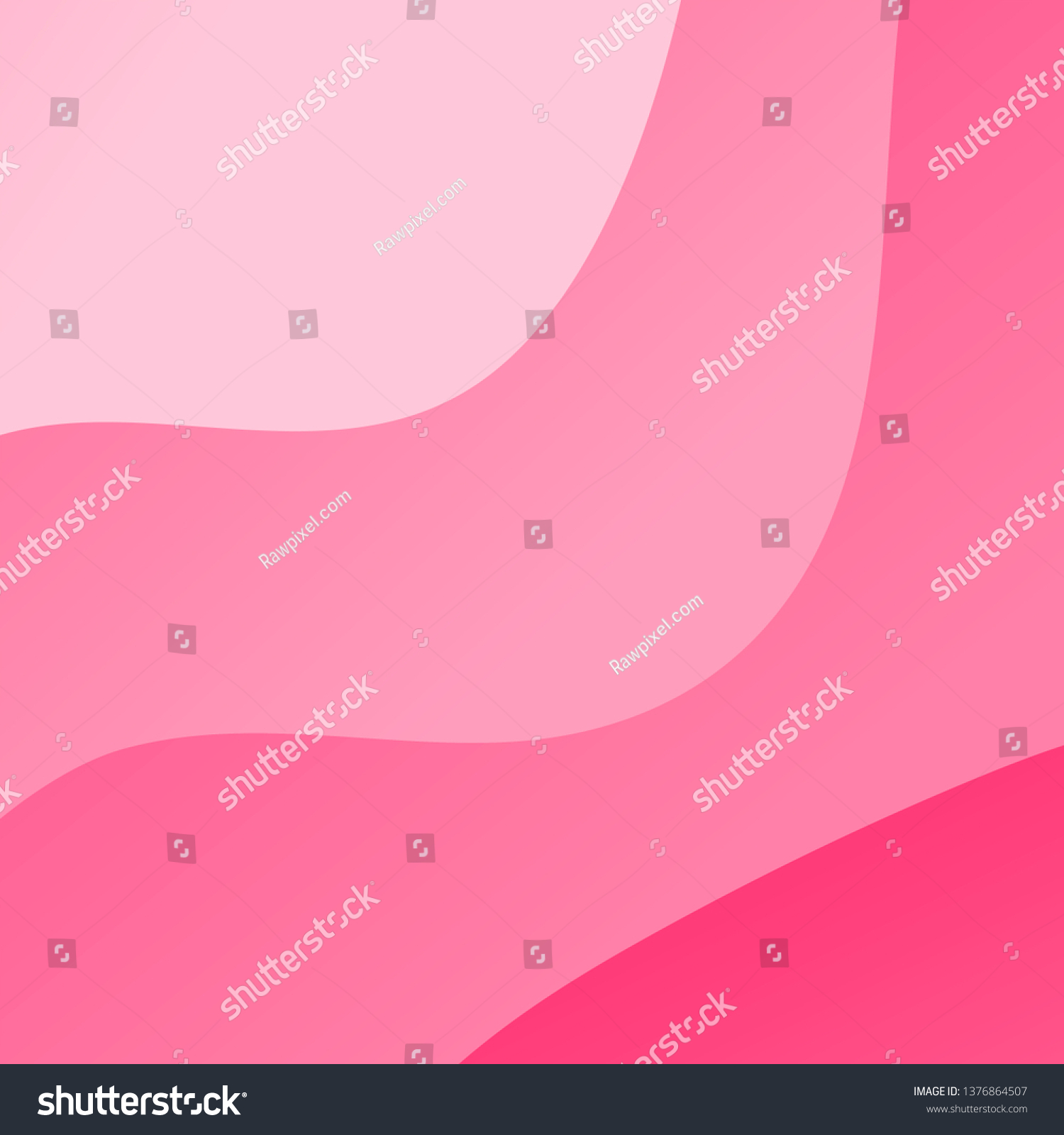 Pink Flowing Abstract Background Vector Stock Vector (Royalty Free ...