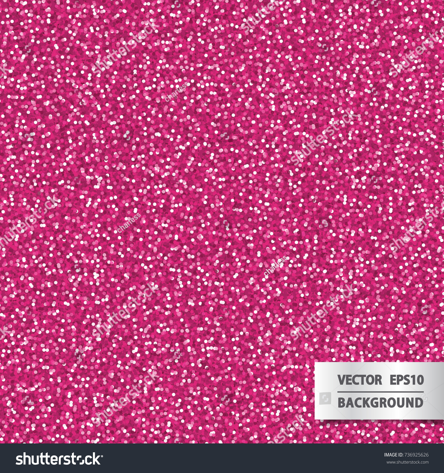 Pink Glitter Background Vector Illustration Stock Vector (Royalty Free ...