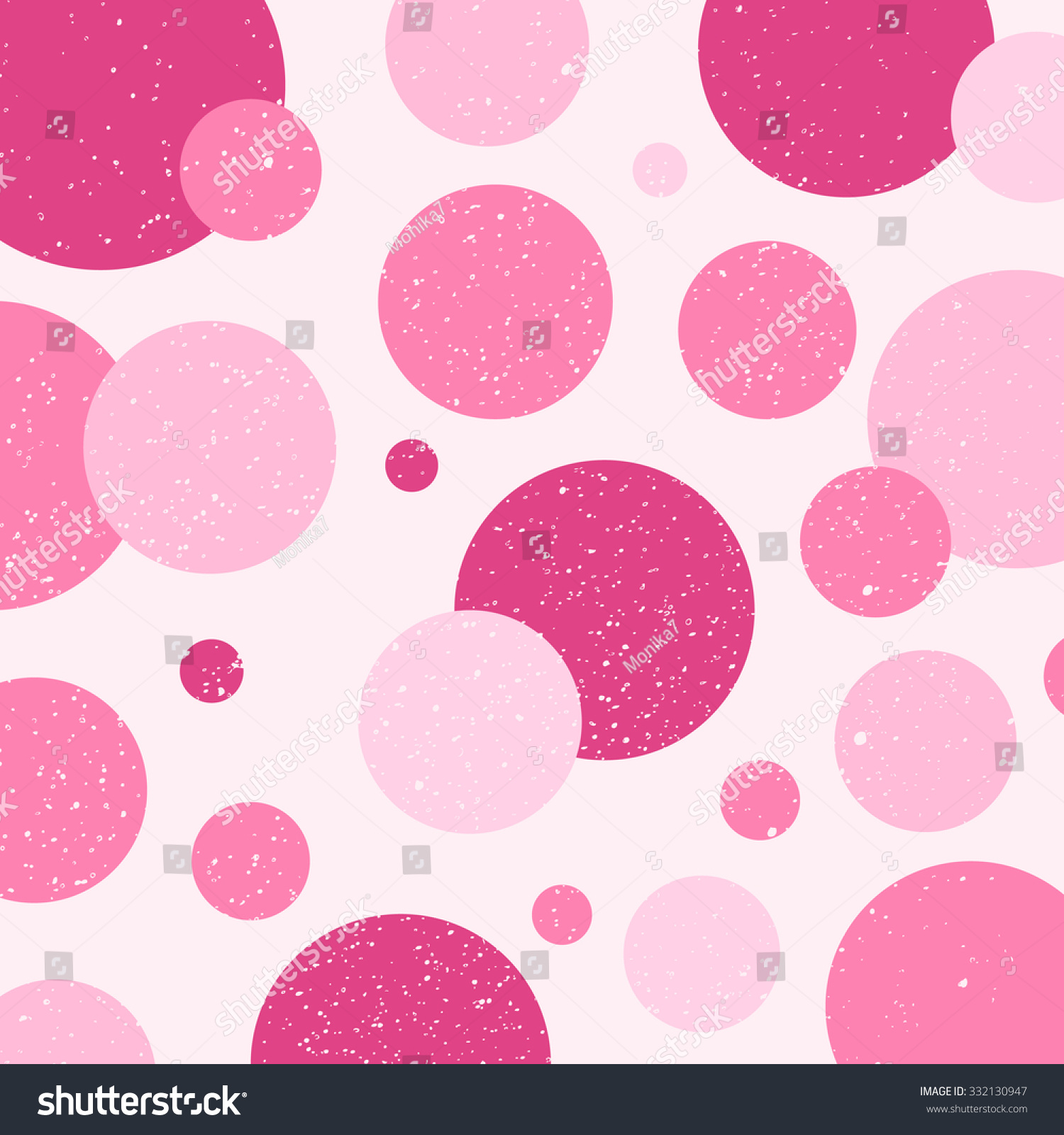 Pink Polka Dots Background Texture Stock Vector (Royalty Free ...