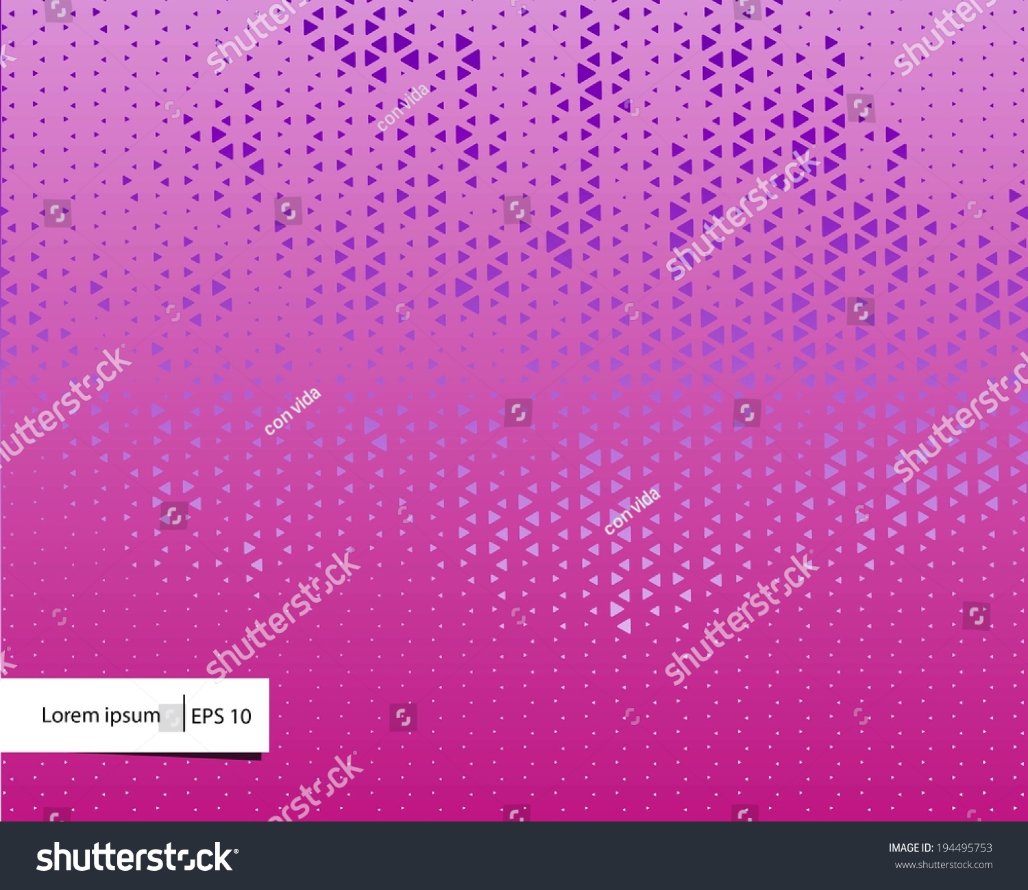 Pink Polygonal Background Stock Vector (Royalty Free) 194495753 ...