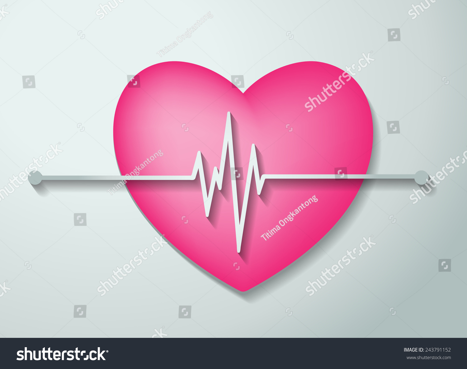 Pink Pulse Light Abstract Technology Background: vector de stock (libre ...