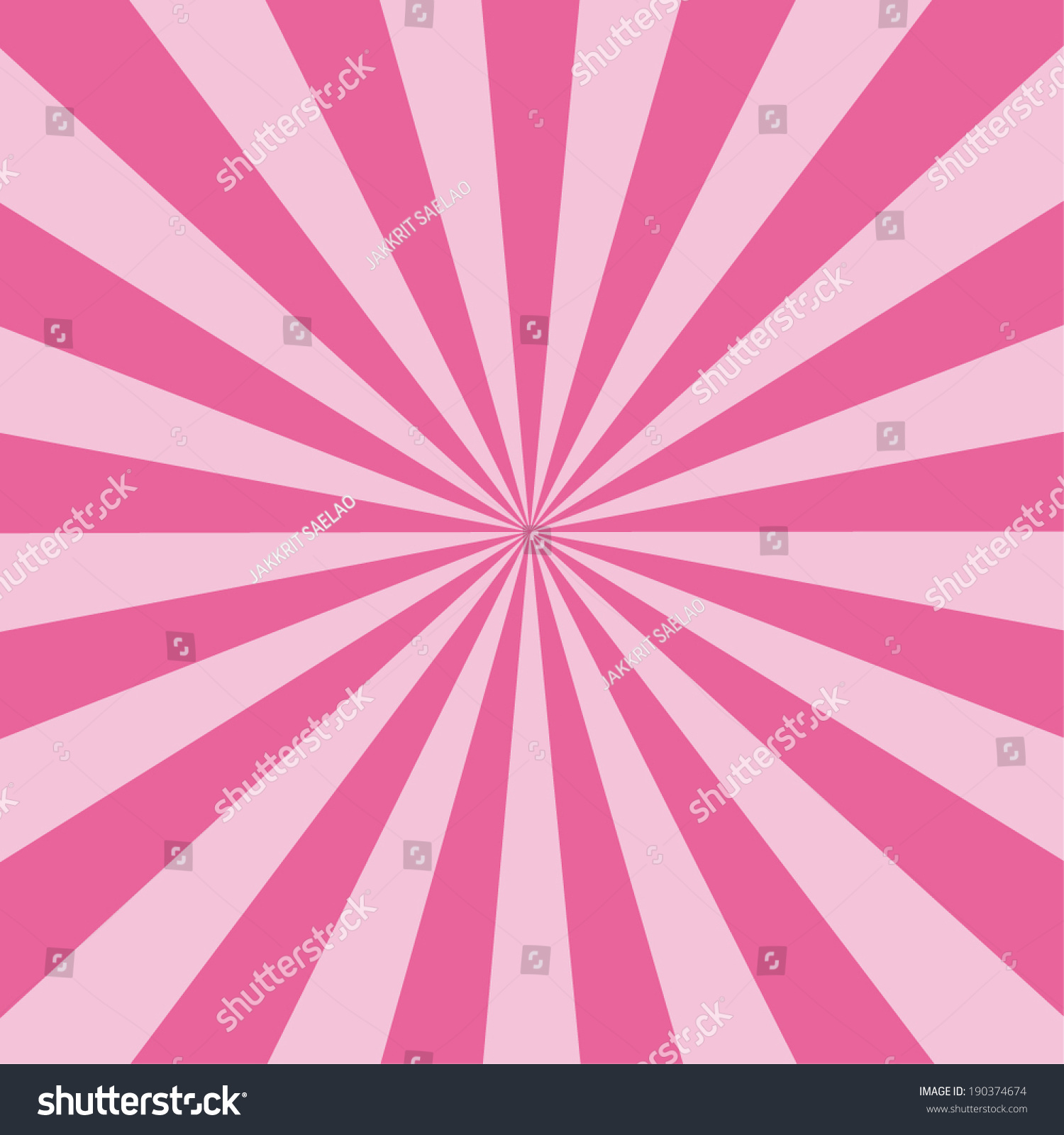 Pink Rays Sunburst Vector Stock Vector (Royalty Free) 190374674 ...