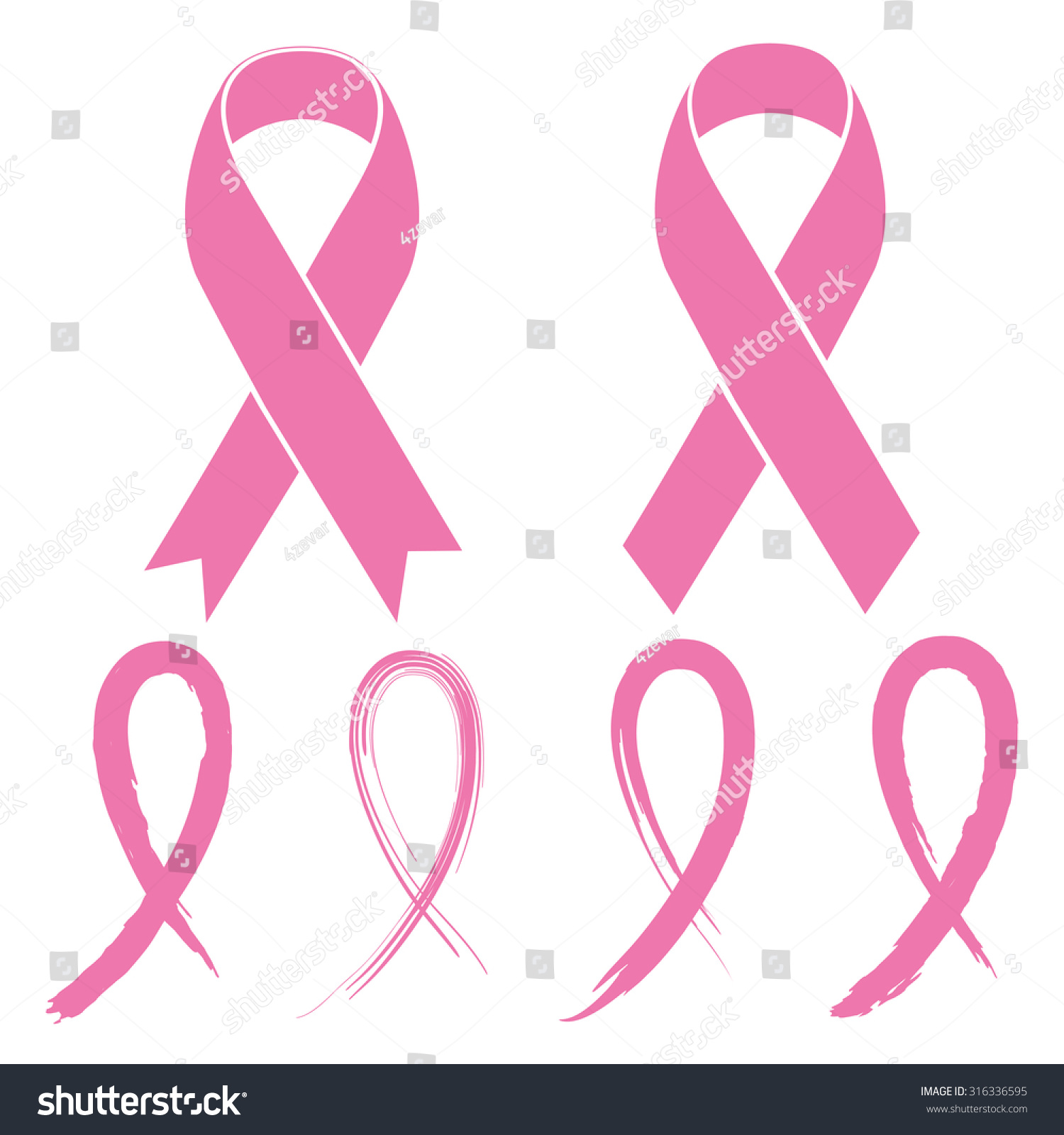 Breast cancer ribbon heart Images, Stock Photos & Vectors | Shutterstock