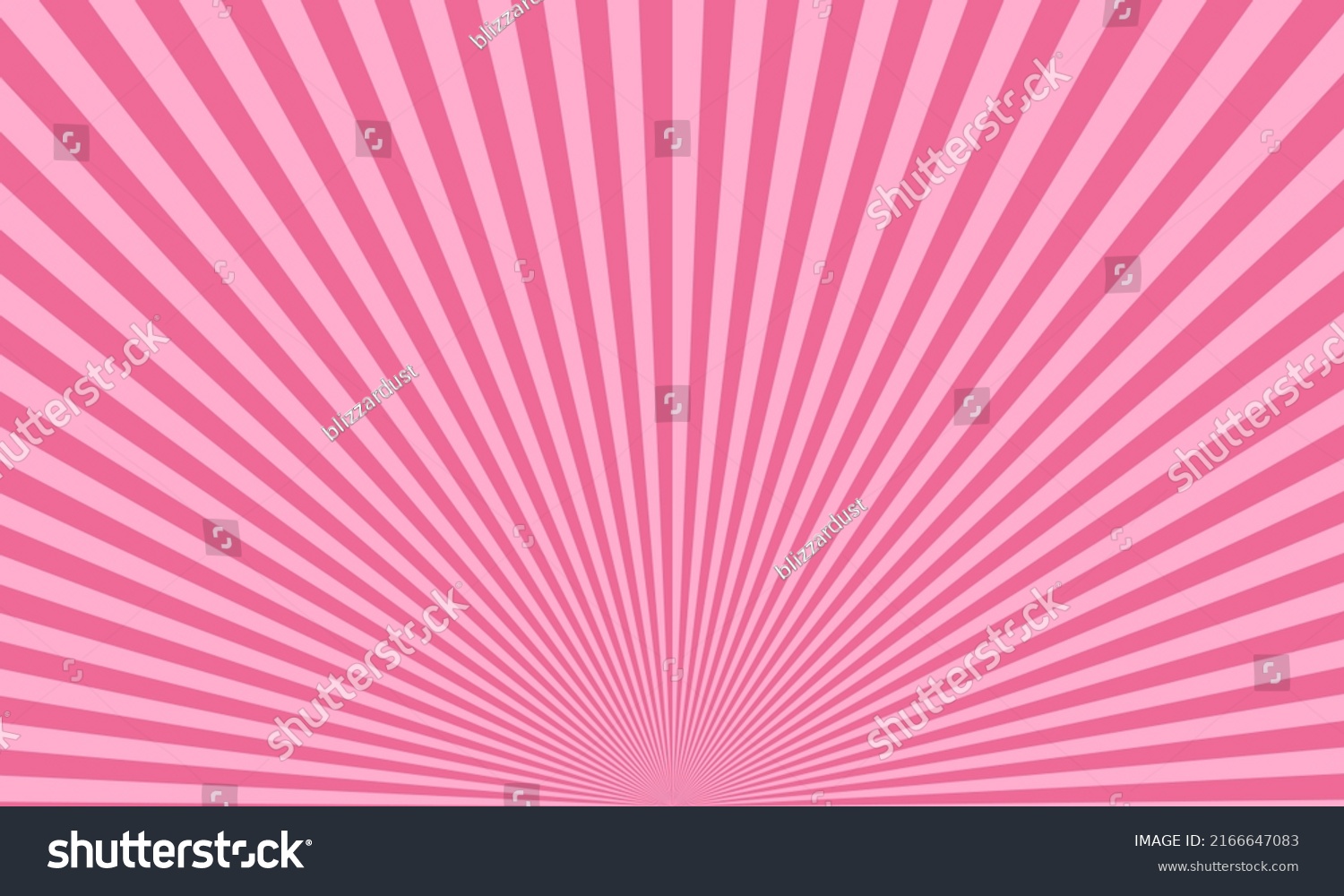 Pink Sunburst Pattern Background Vector Illustration Stock Vector