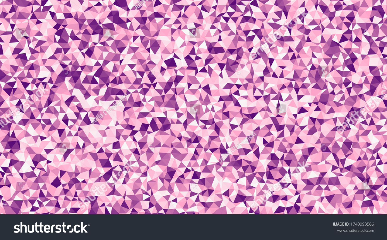 Pink Triangle Texture Gradient Gemstone Polygonal Stock Vector (Royalty Free) 1740093566 ...