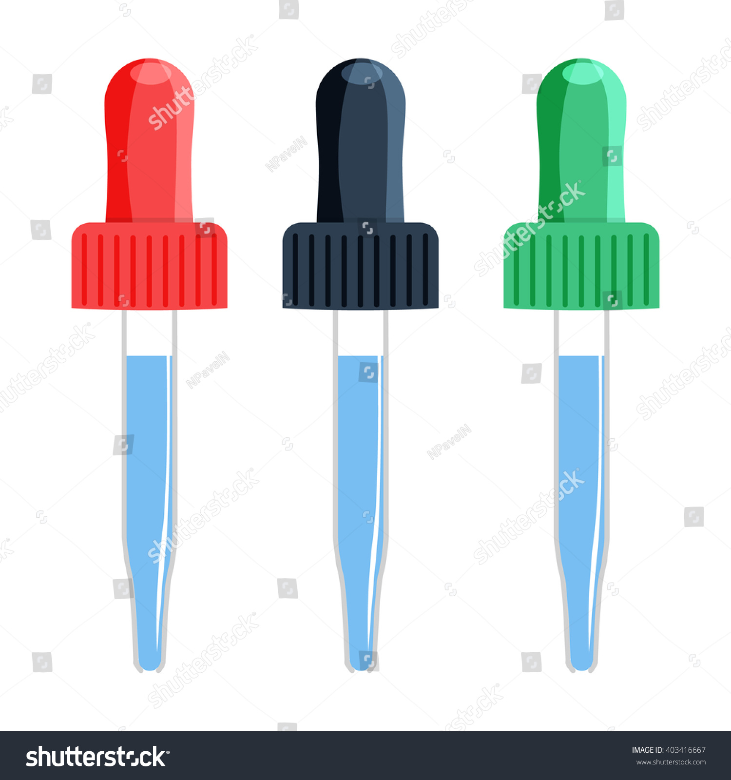 Pipe Dropper Vector Illustration Isolated On Stock Vector (Royalty Free ...