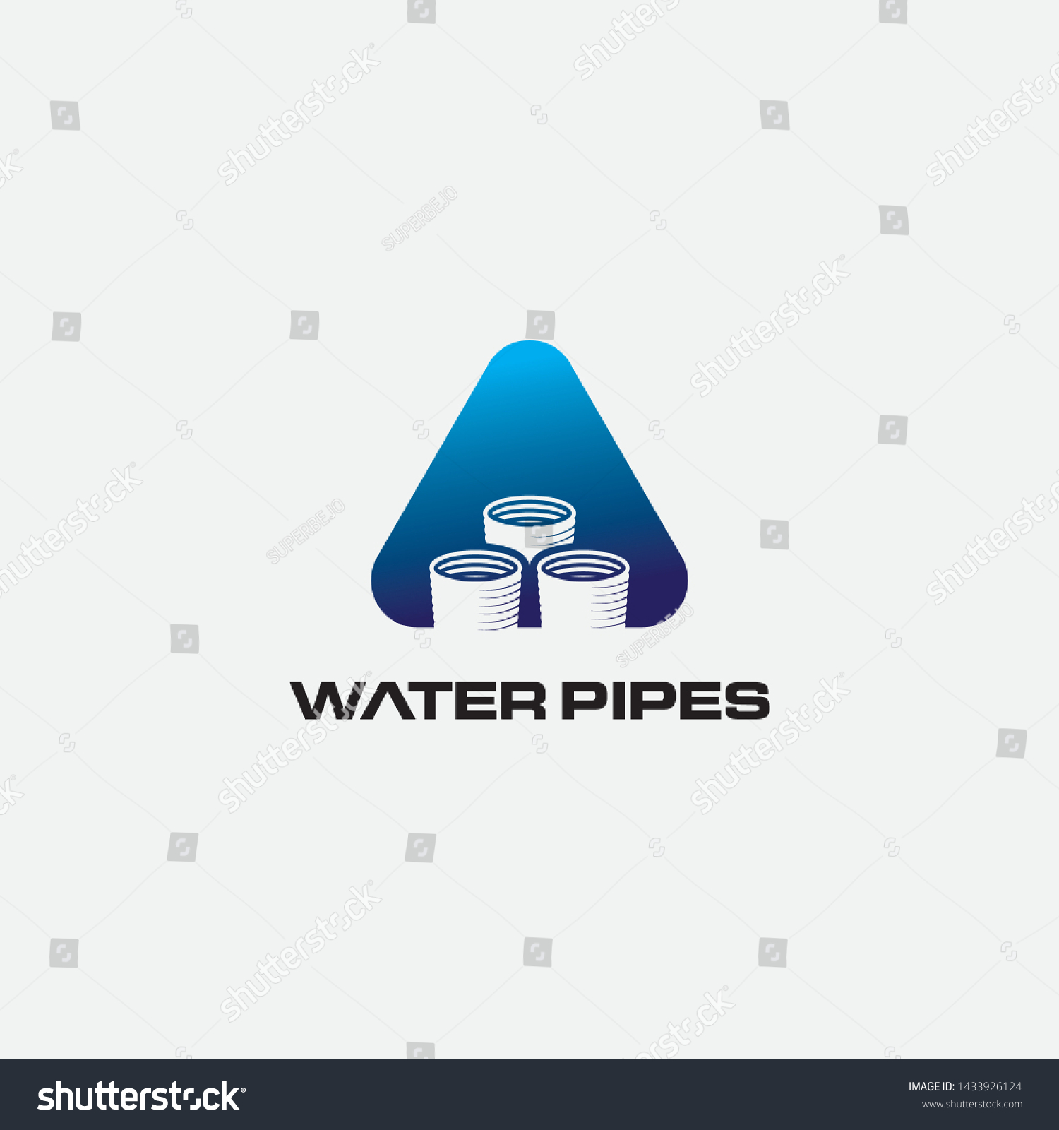 Pipes Logo Icon Design Template Vector: เวกเตอร์สต็อก (ปลอดค่าลิขสิทธิ์ ...