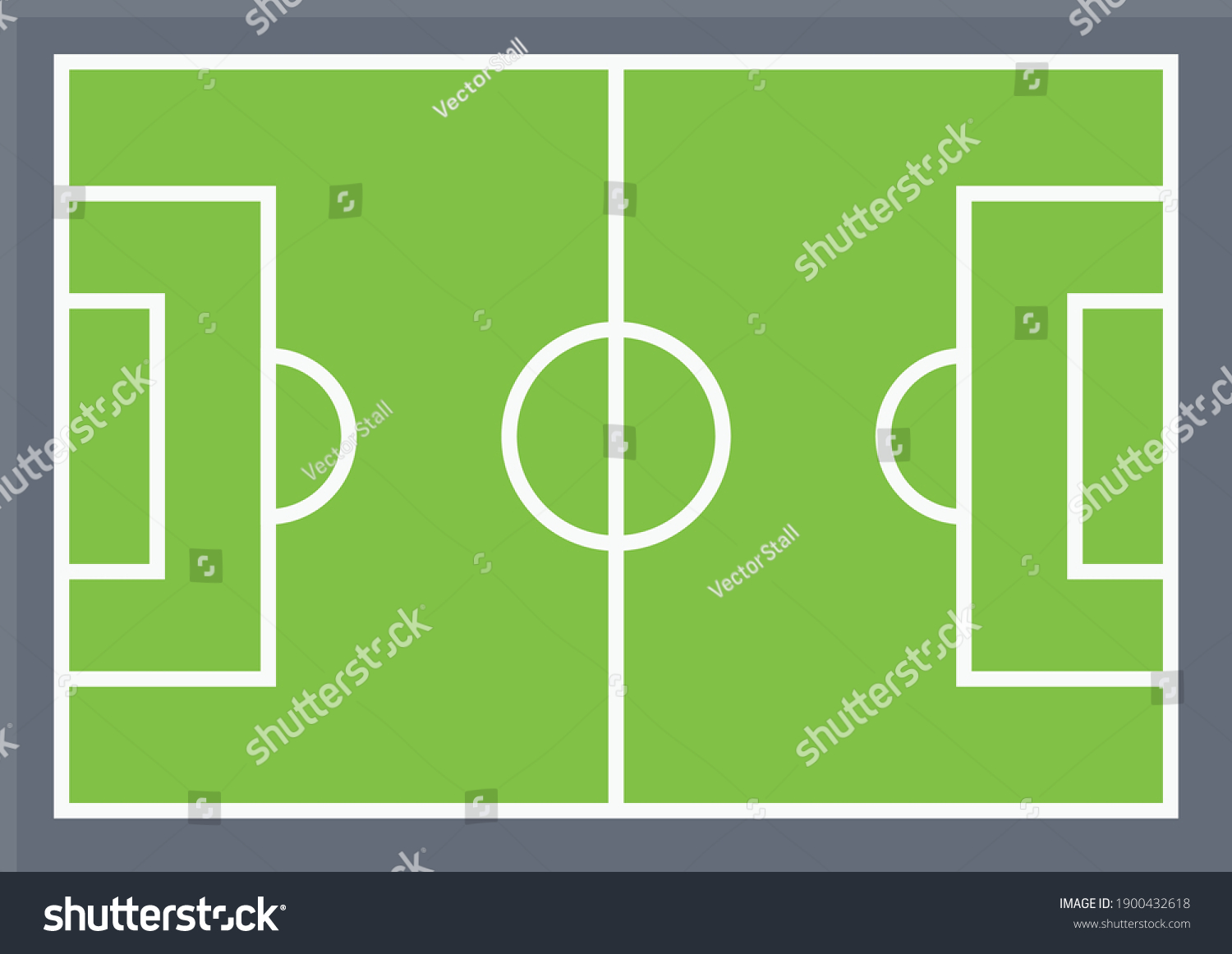 Pitch Vector Flat Colour Icon Stock Vector (Royalty Free) 1900432618 ...